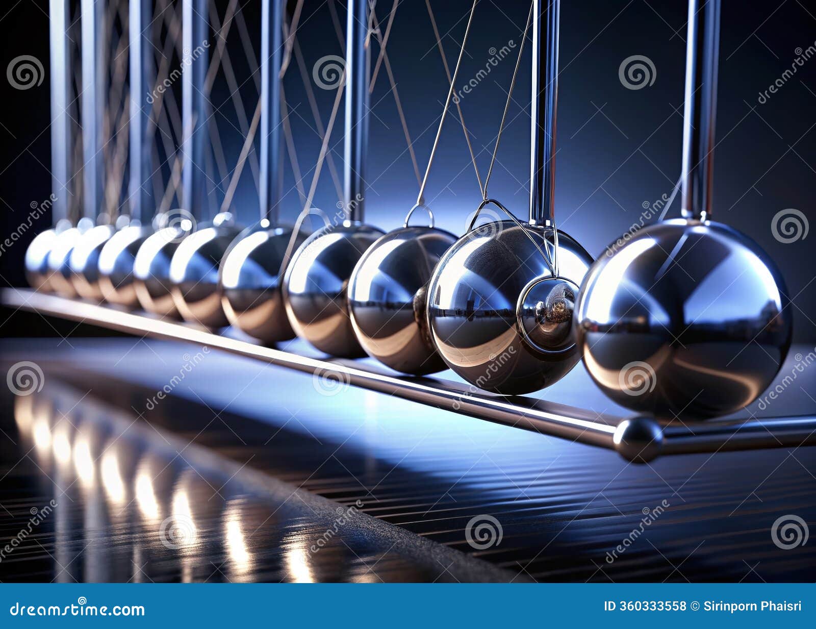 Visualizing Physics Concepts A Flat Design Long Exposure Illustration ...