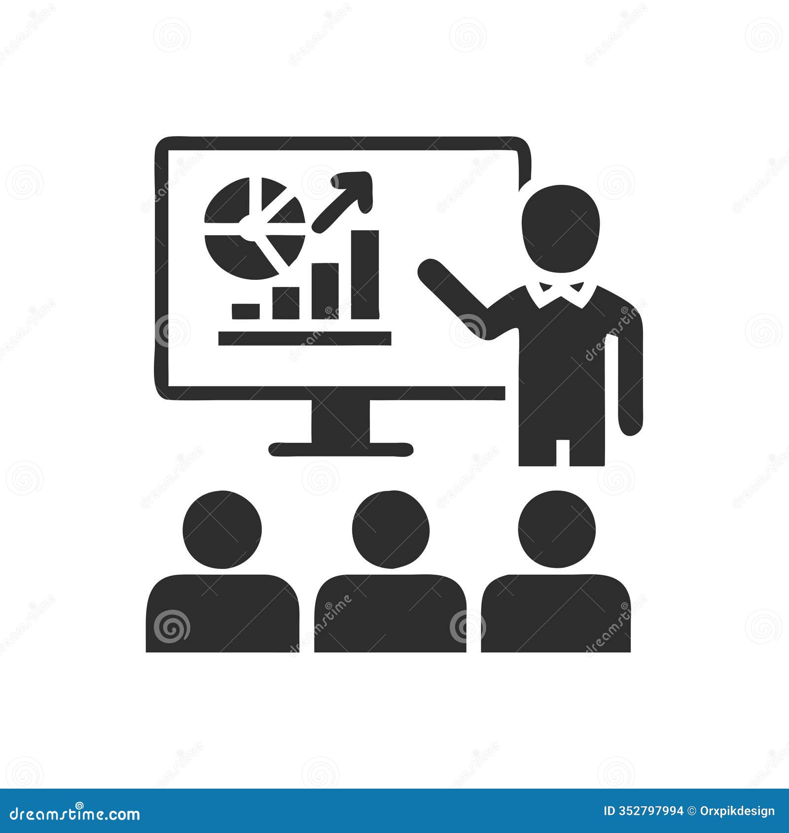 Visualizing Training Needs Analysis Stock Vector - Illustration of ...
