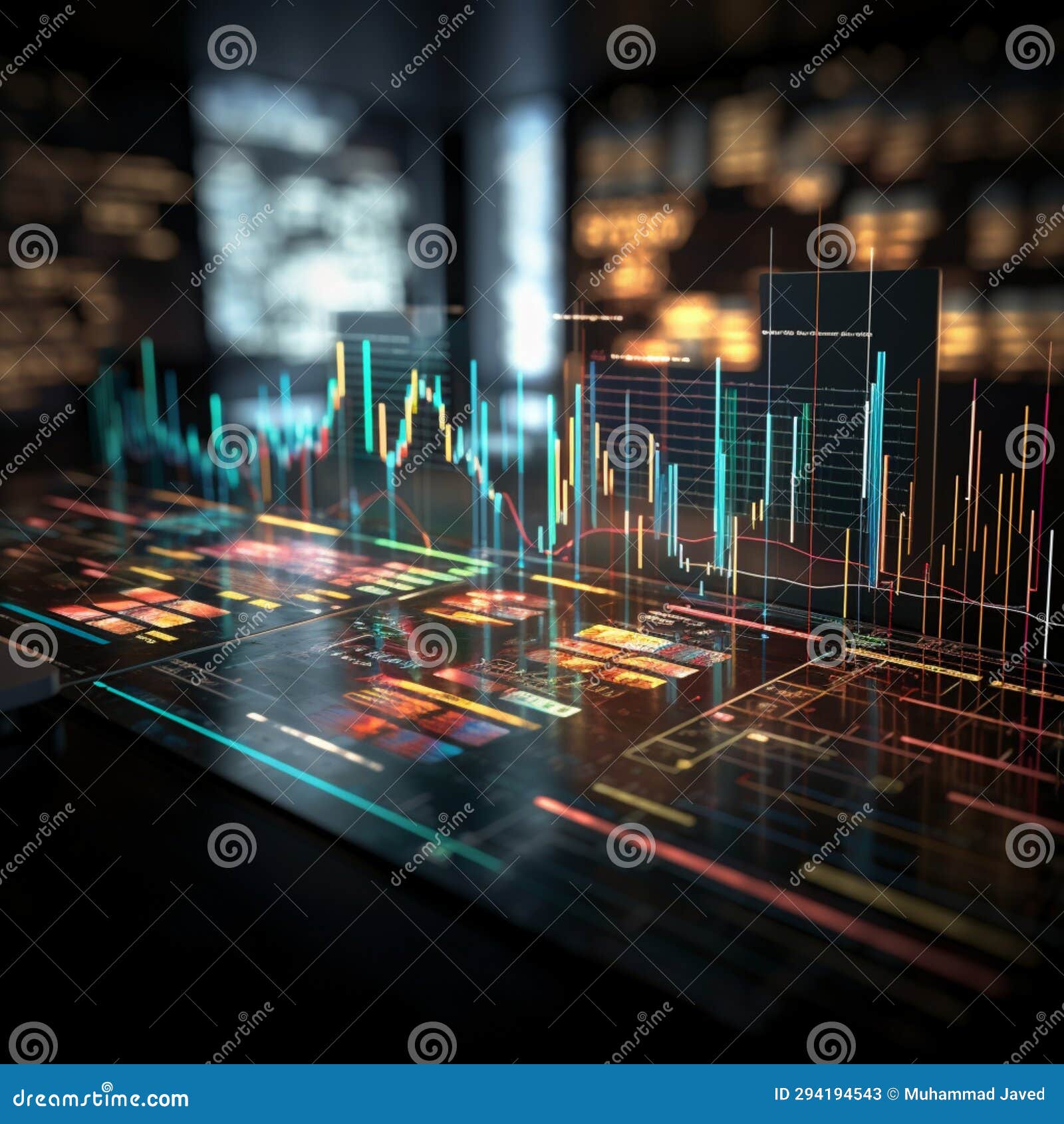 Visualizing Trends Business, Stock Market Data Creatively Represented ...