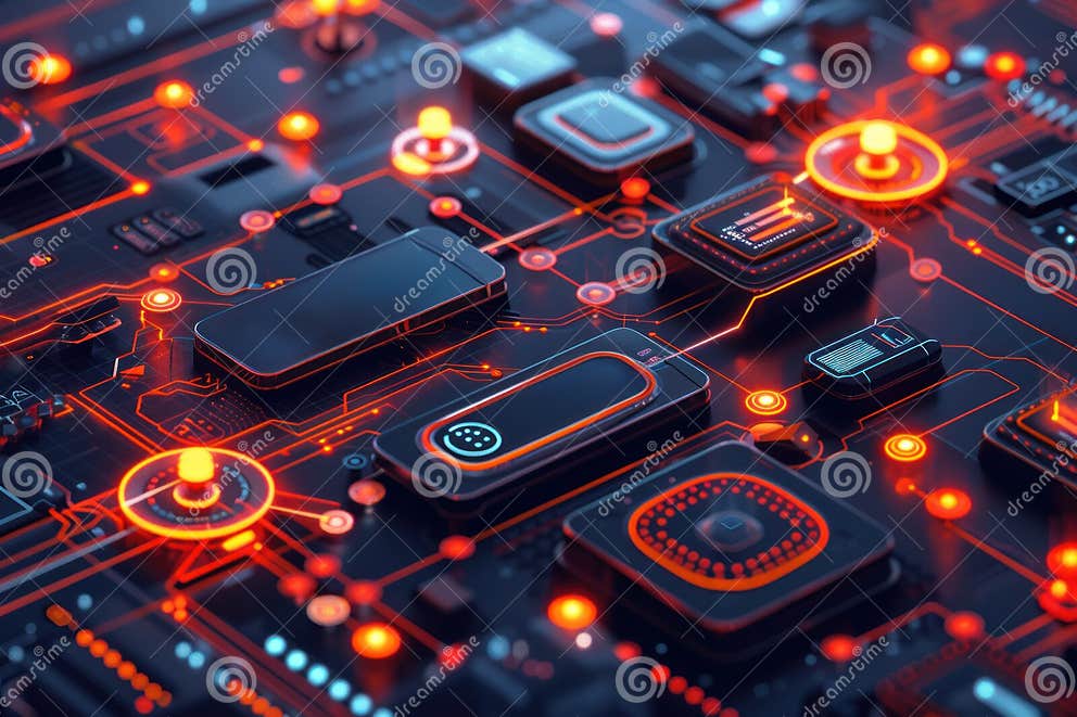 A Visually Appealing Design of a Flowchart with Intricate Details and ...