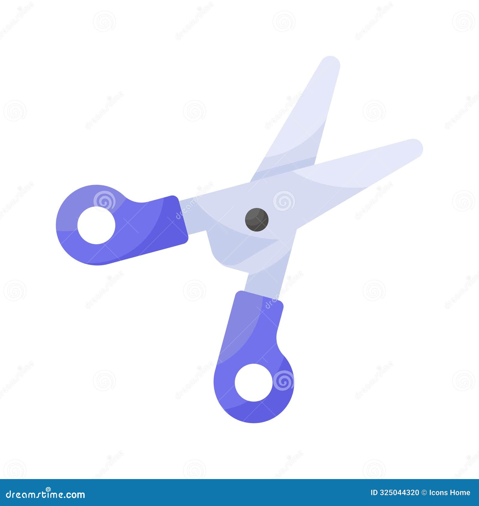 Visually Appealing Scissors Icon, Perfect for Indicating Cutting or ...
