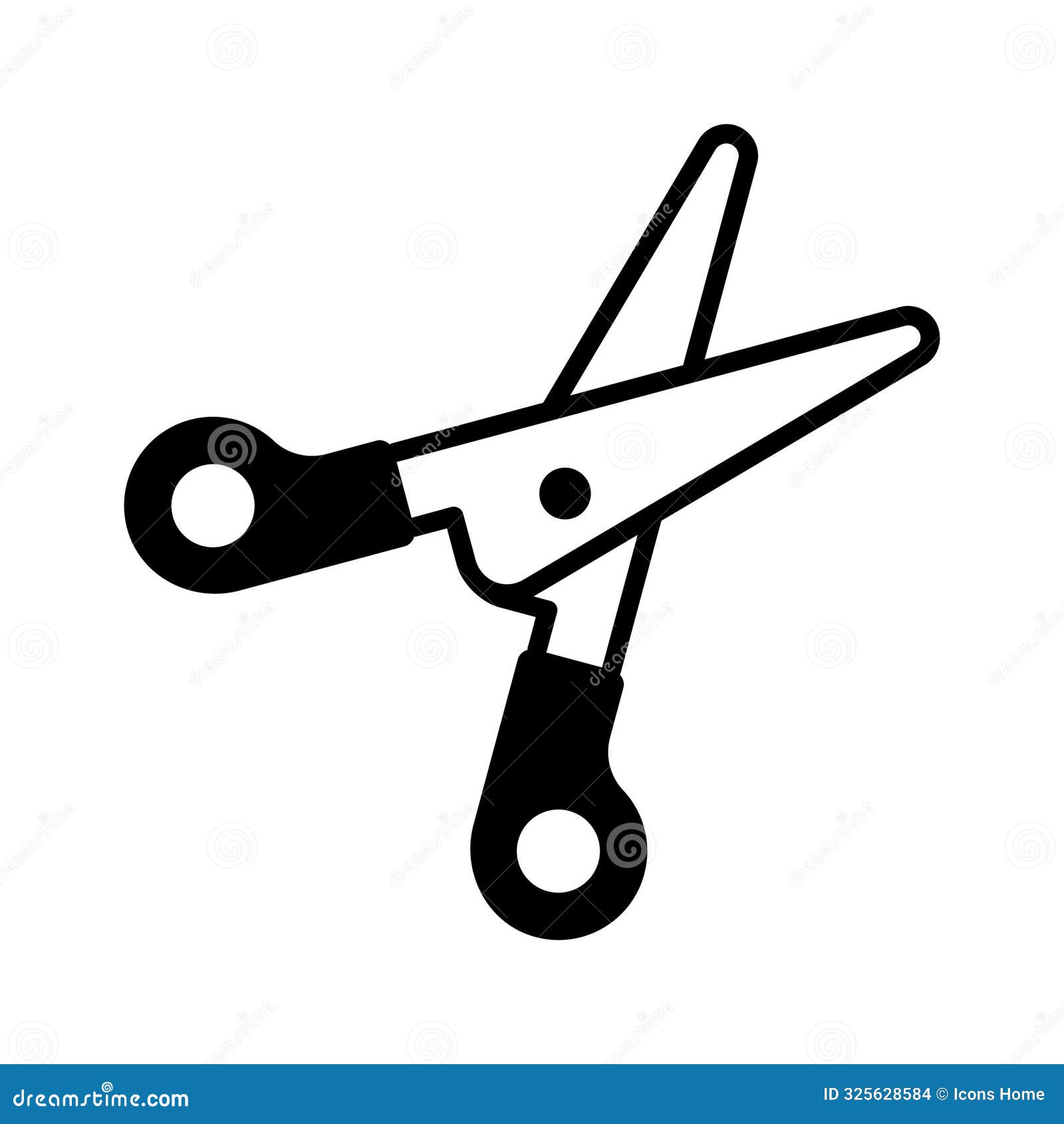 Visually Appealing Scissors Icon, Perfect for Indicating Cutting or ...