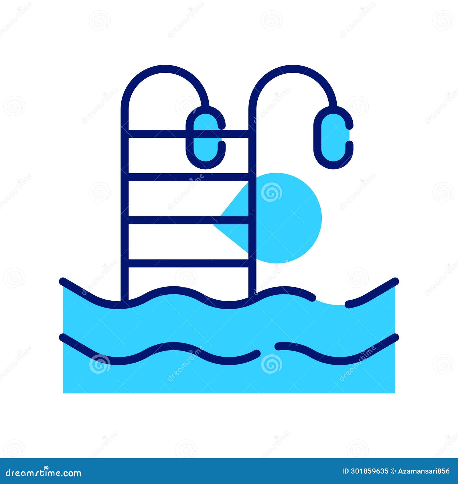 Visually Appealing Vector of Swimming Pool, Editable Lap Pool Concept ...