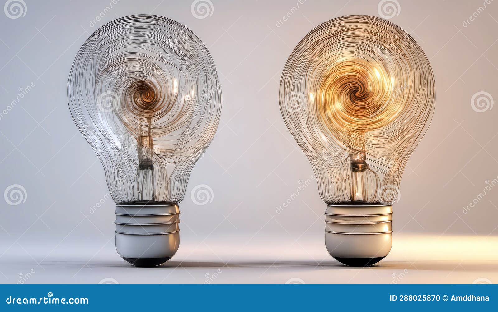 Visually Captivating Depiction of an Electric Bulb with a Mesmerizing ...