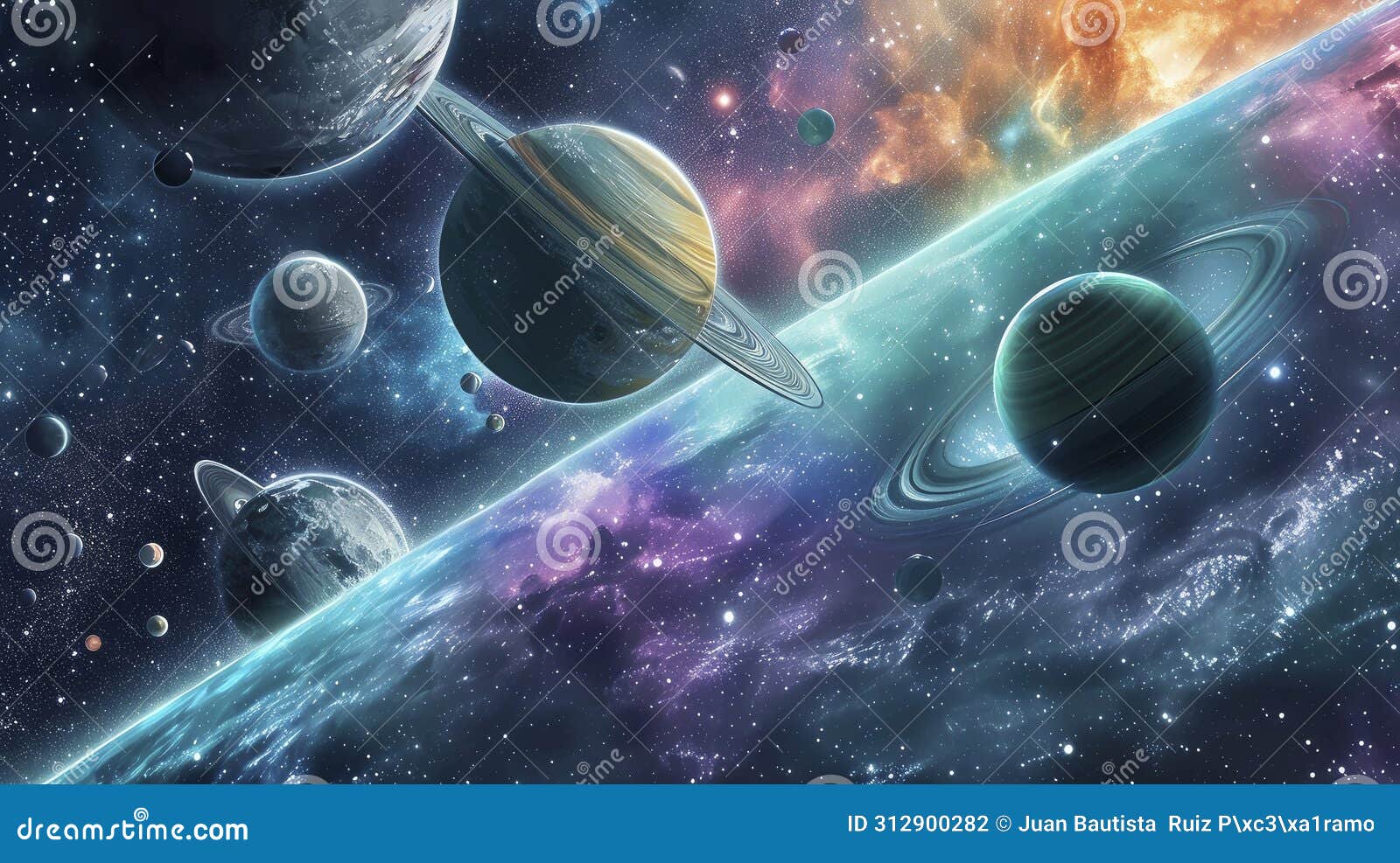 A Visually Captivating Digital Artwork Depicting a Stylized and ...