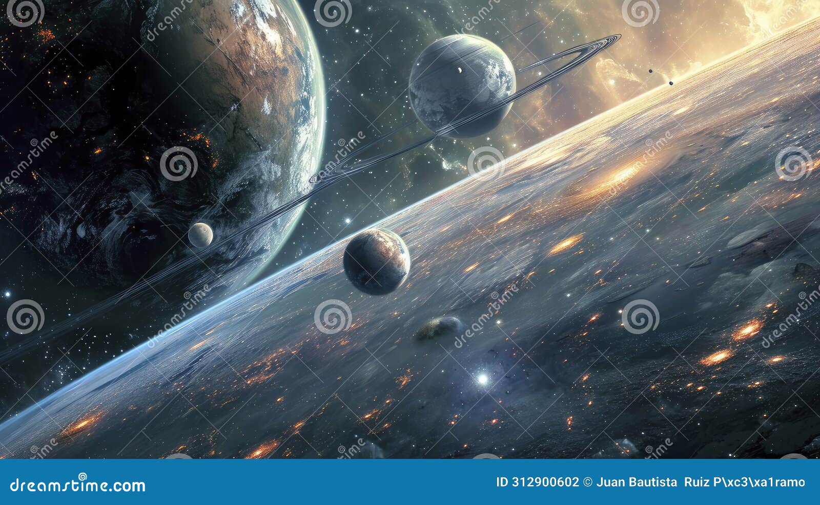 A Visually Captivating Digital Artwork Depicting a Stylized and ...