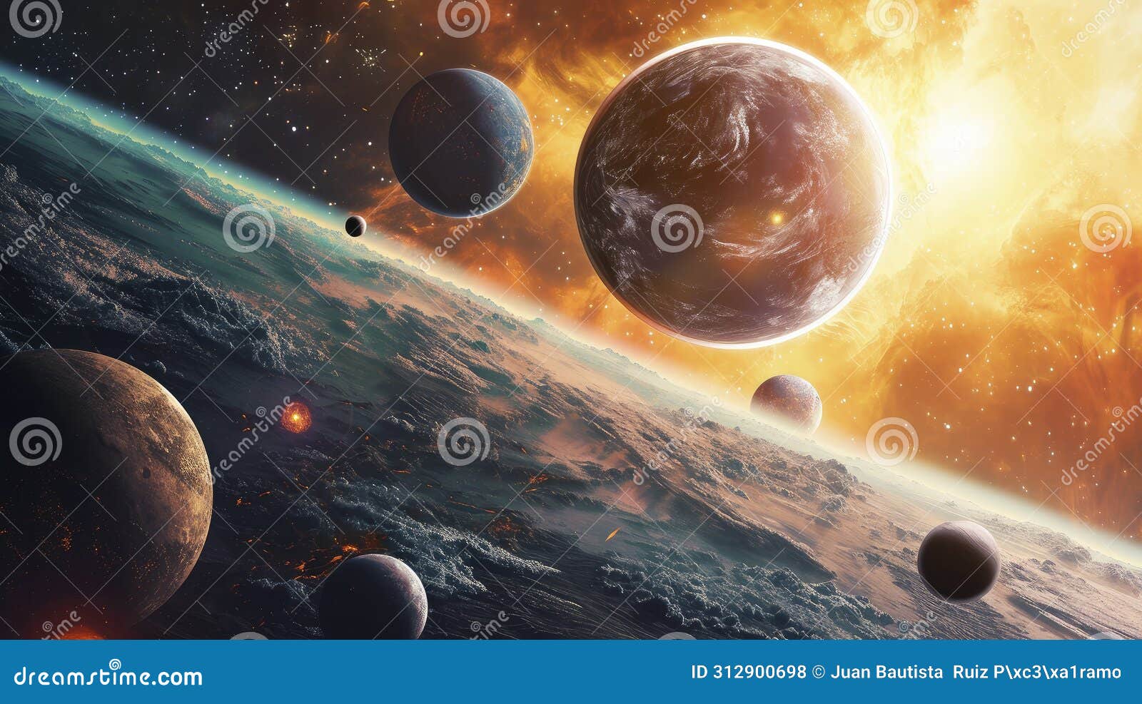 A Visually Captivating Digital Artwork Depicting a Stylized and ...