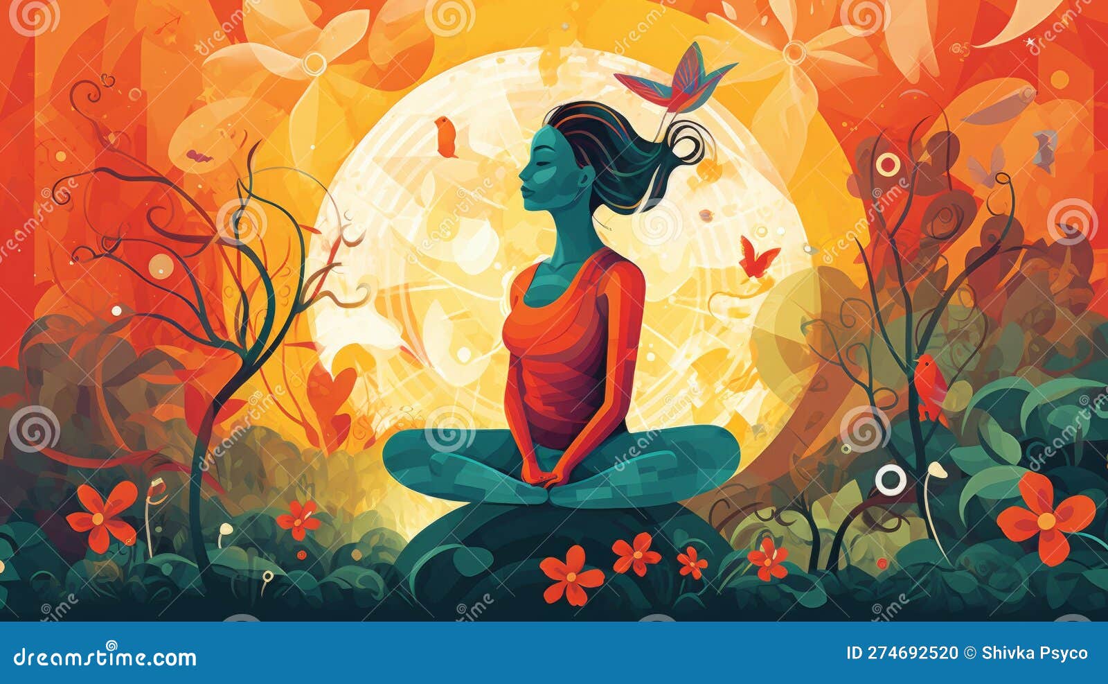 A Visually Compelling and High-quality Illustration Colorful Art ...