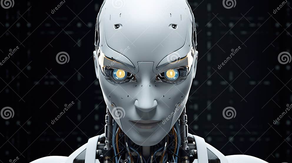 A Visually Representation of an Ultra - Realistic Robot Human-like Work ...