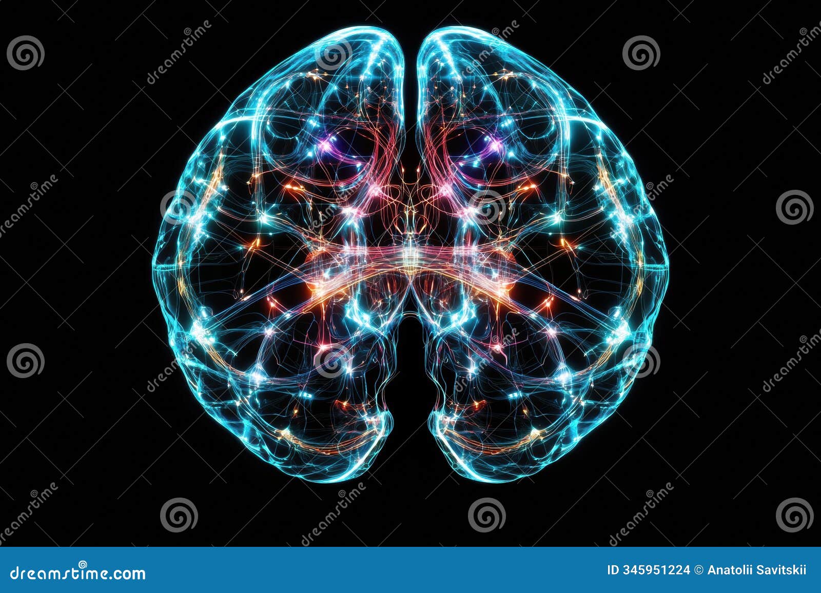 This Visually Striking Depiction Illustrates the Intricate Networks of ...