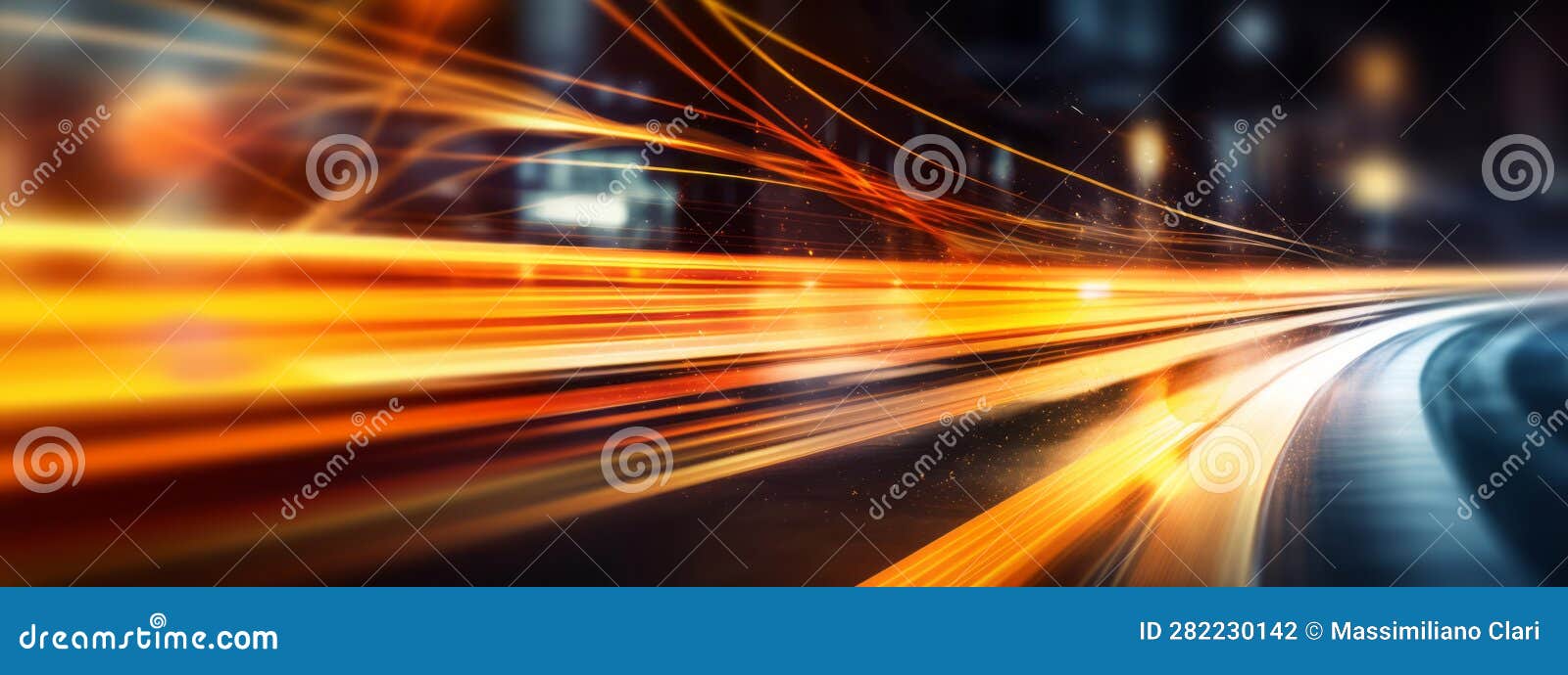 A Visually Striking Image with Motion Blur Effect, Capturing the Sense ...