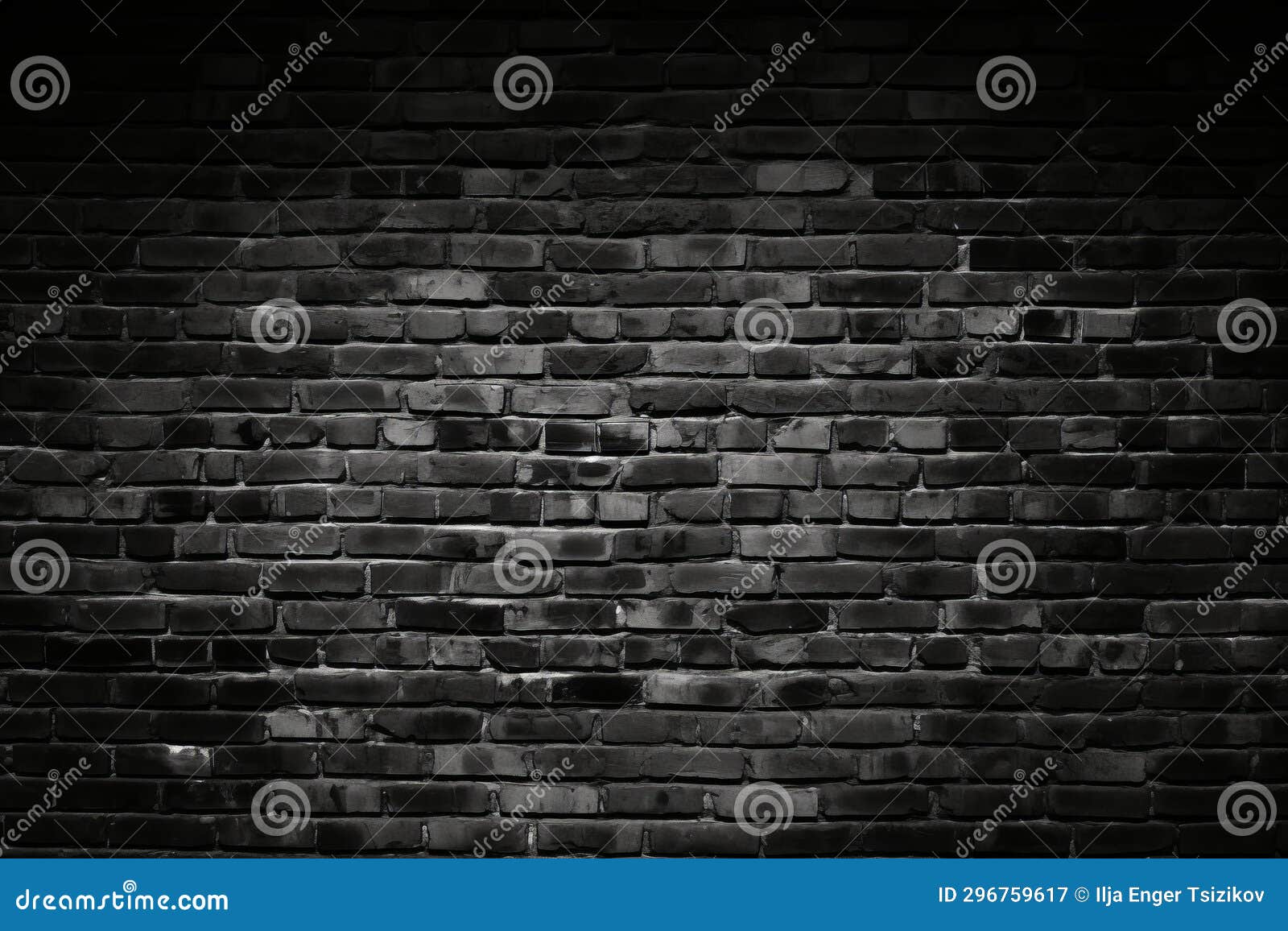Visually Stunning Black Brick Wall with Captivating Texture, Ideal for ...