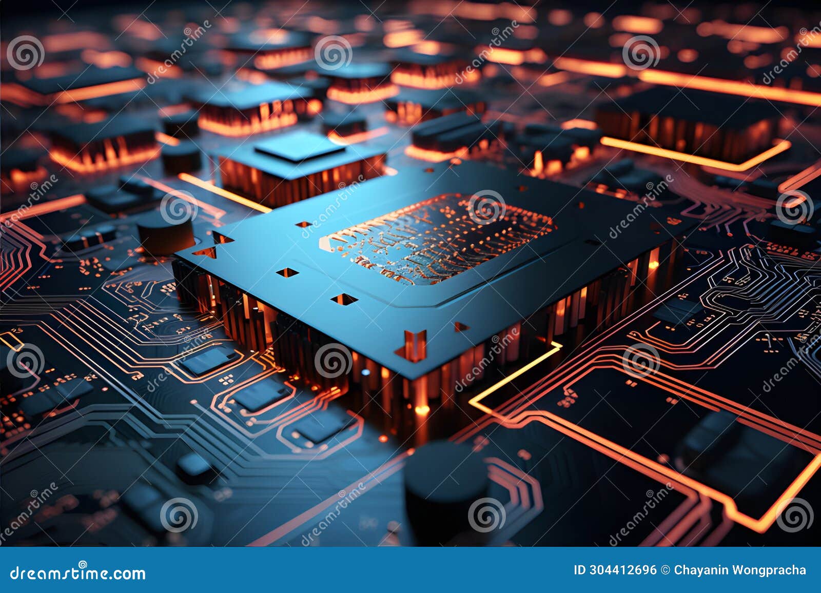 Visually Stunning Representation of a 3D-printed Circuit Board Emerges ...