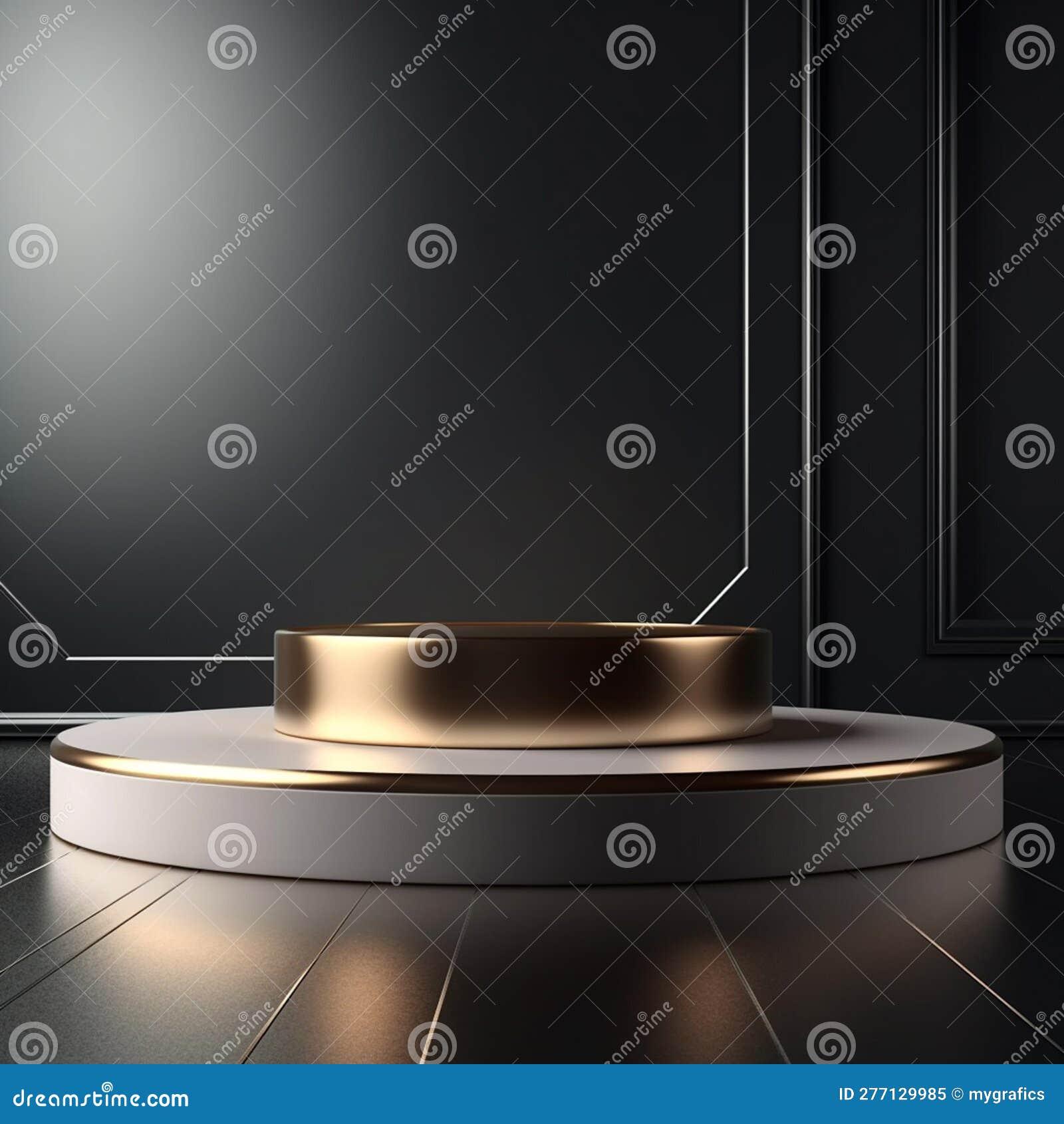 AI Generative Luxury Podium Backgrounds Stage for Product Presentation ...