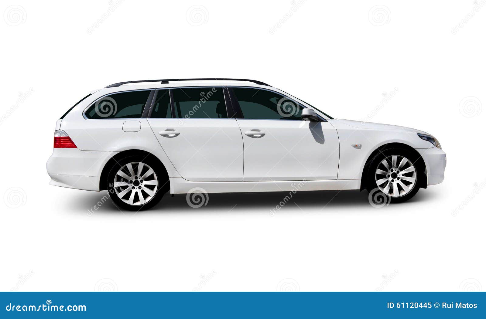 Vit bil BMW 5 serie fotografering för bildbyråer. Bild av ikonisk ...