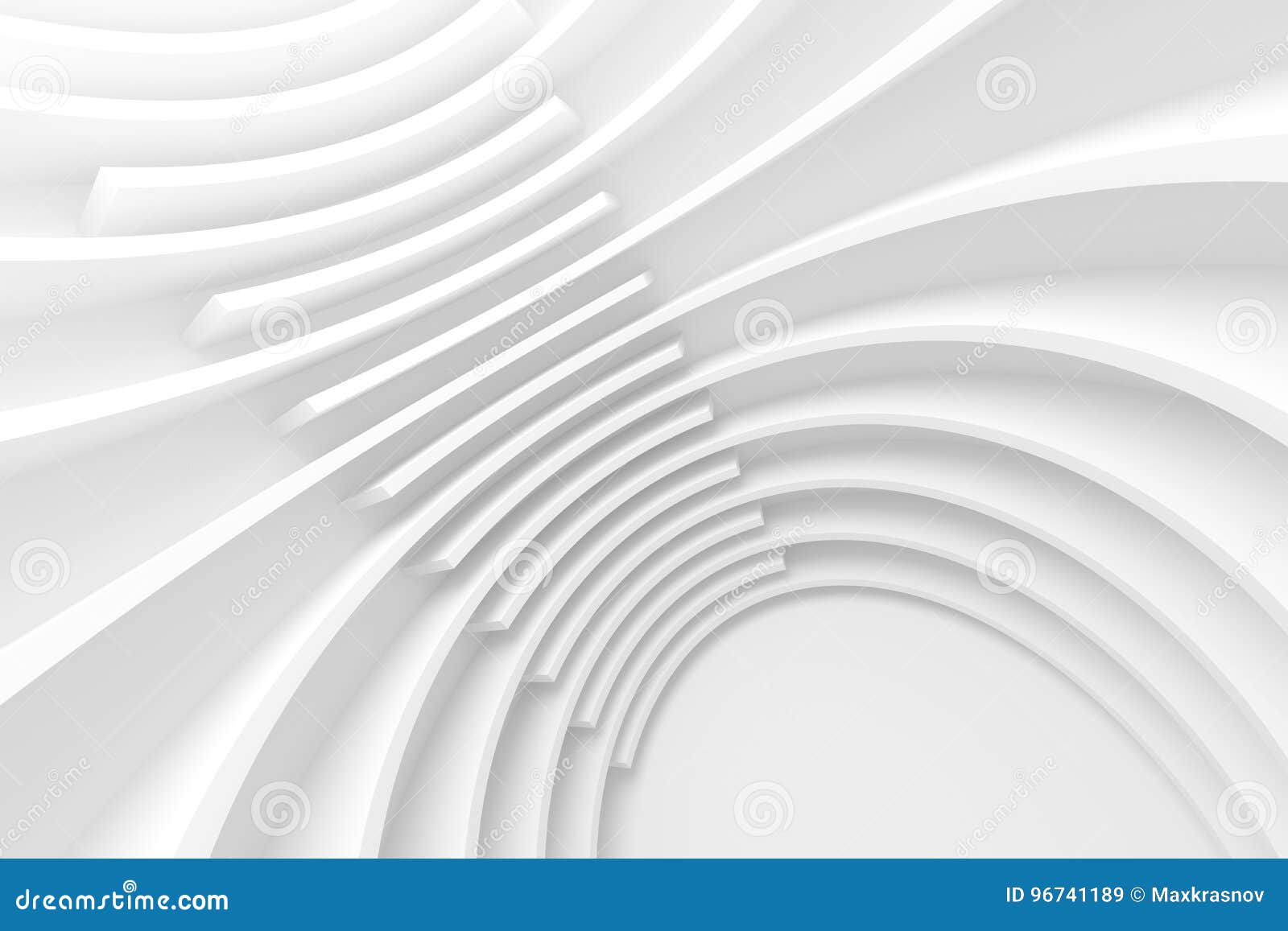 Vit rund byggnad stock illustrationer. Illustration av bygger - 96741189