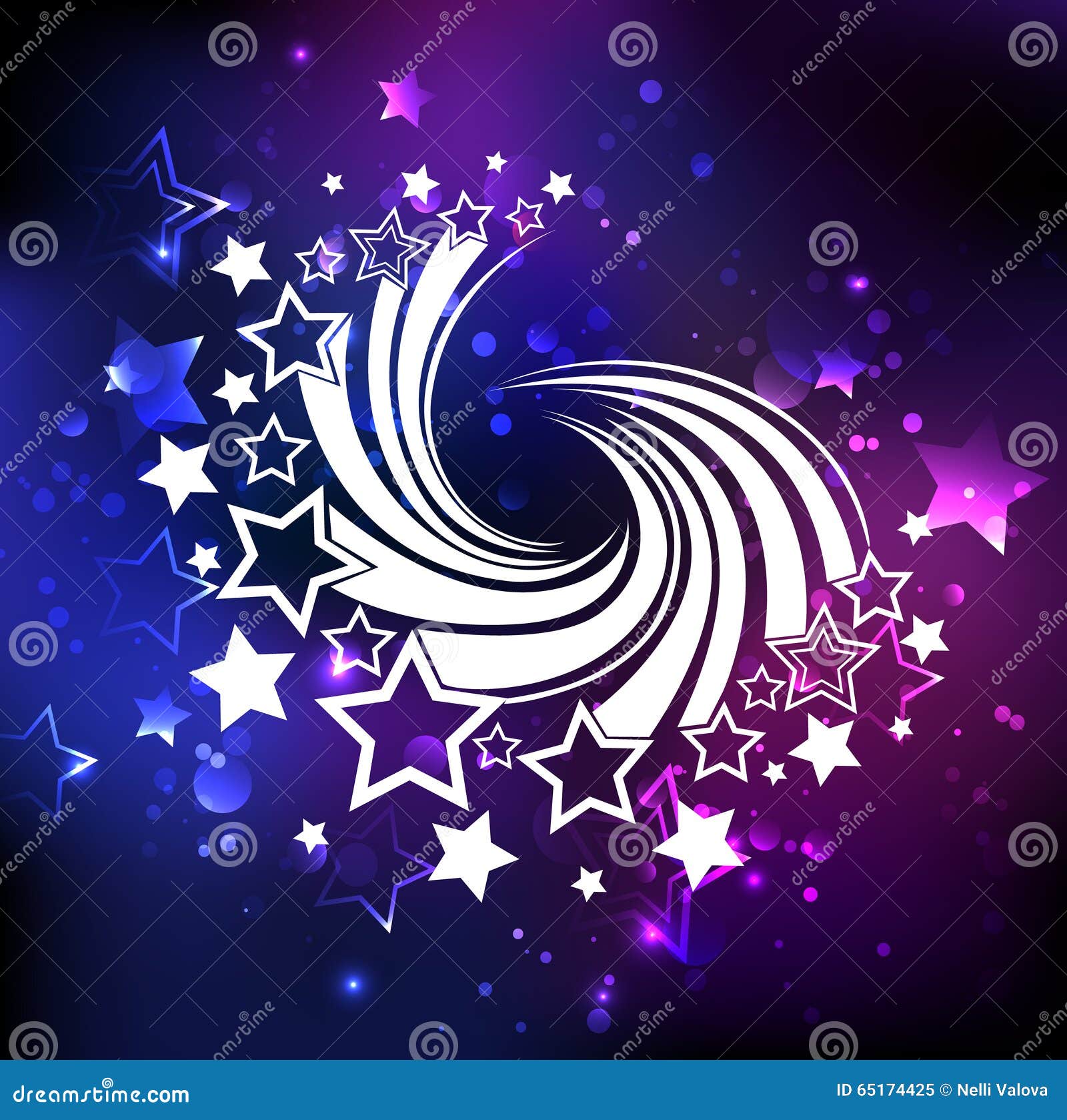 Vit virvel av vita komet vektor illustrationer. Illustration av ...