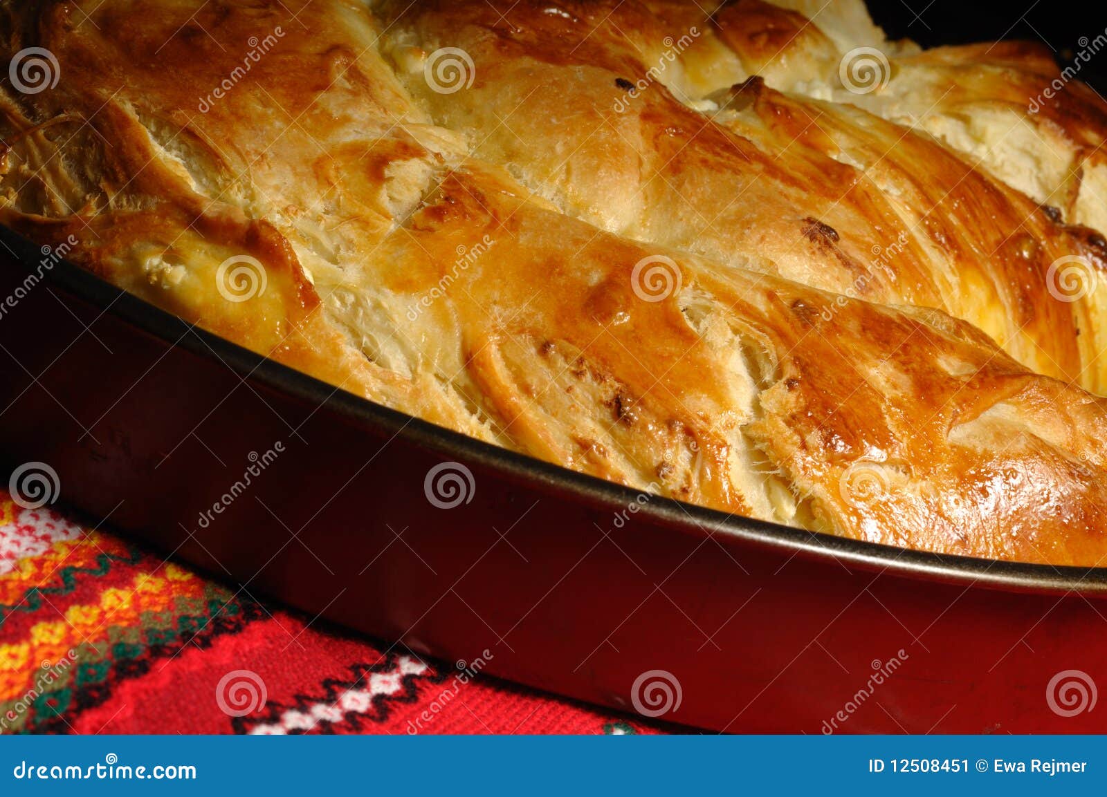 Vita Banitsa stock image. Image of banica, bulgarian - 12508451