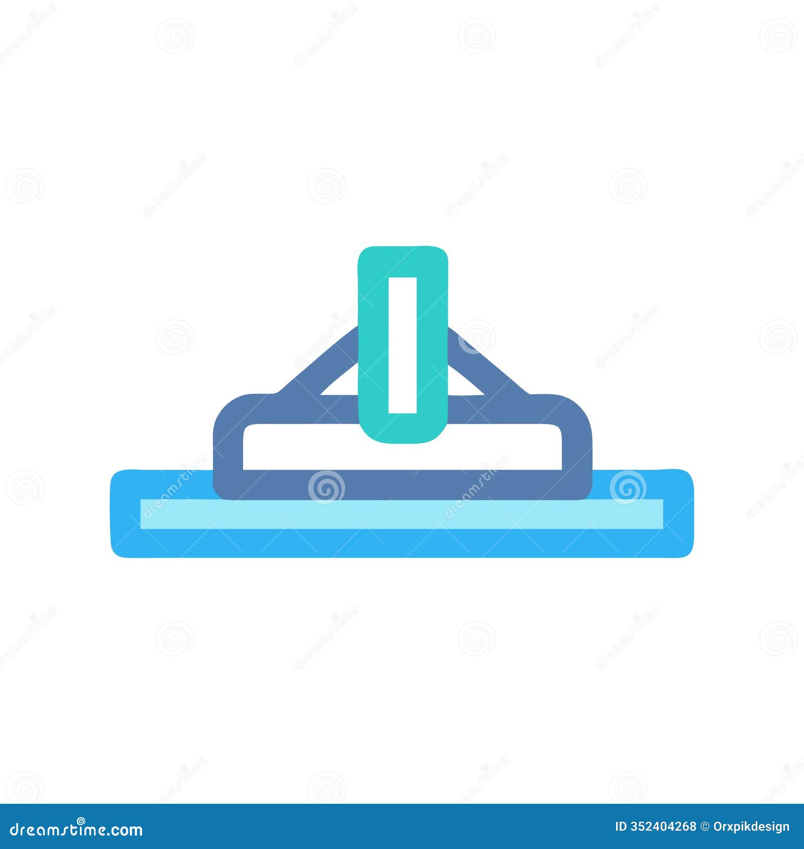 Screed Level Icon for Construction Accuracy Stock Illustration ...