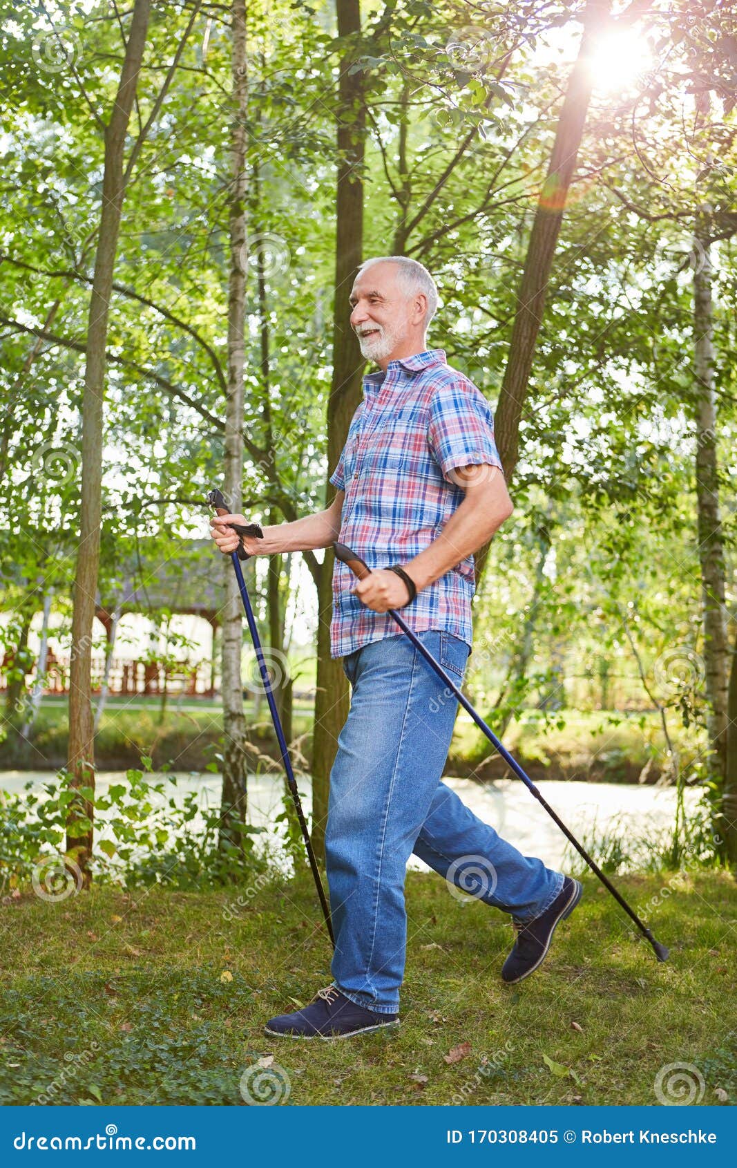 Vital Senior Makes Nordic Walking in Nature Stock Image - Image of ... Vital Senior Makes Nordic Walking in Nature Stock Image - Image of ...