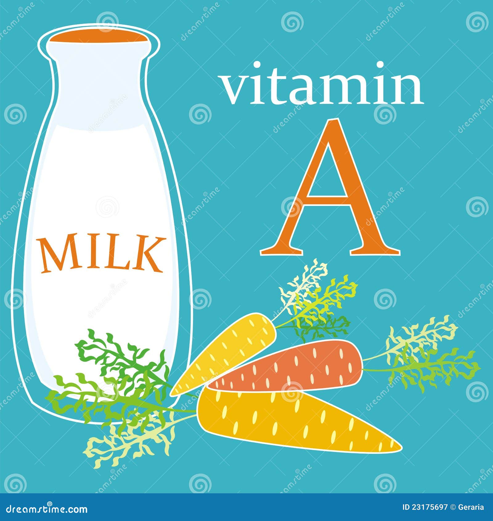 Vitamin a stock illustration. Illustration of diet, edible - 23175697