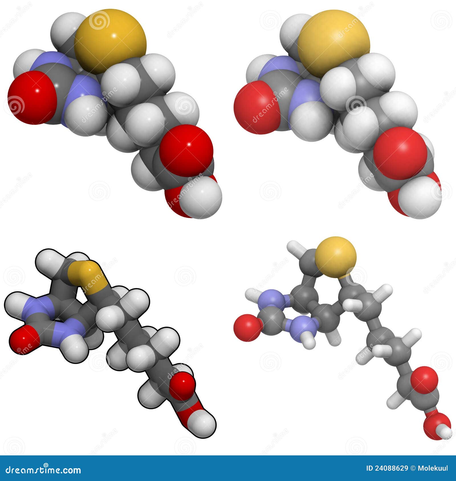 Vitamin B7, Biotin. Circle Icon, Chemical Formula, Molecular Structure ...