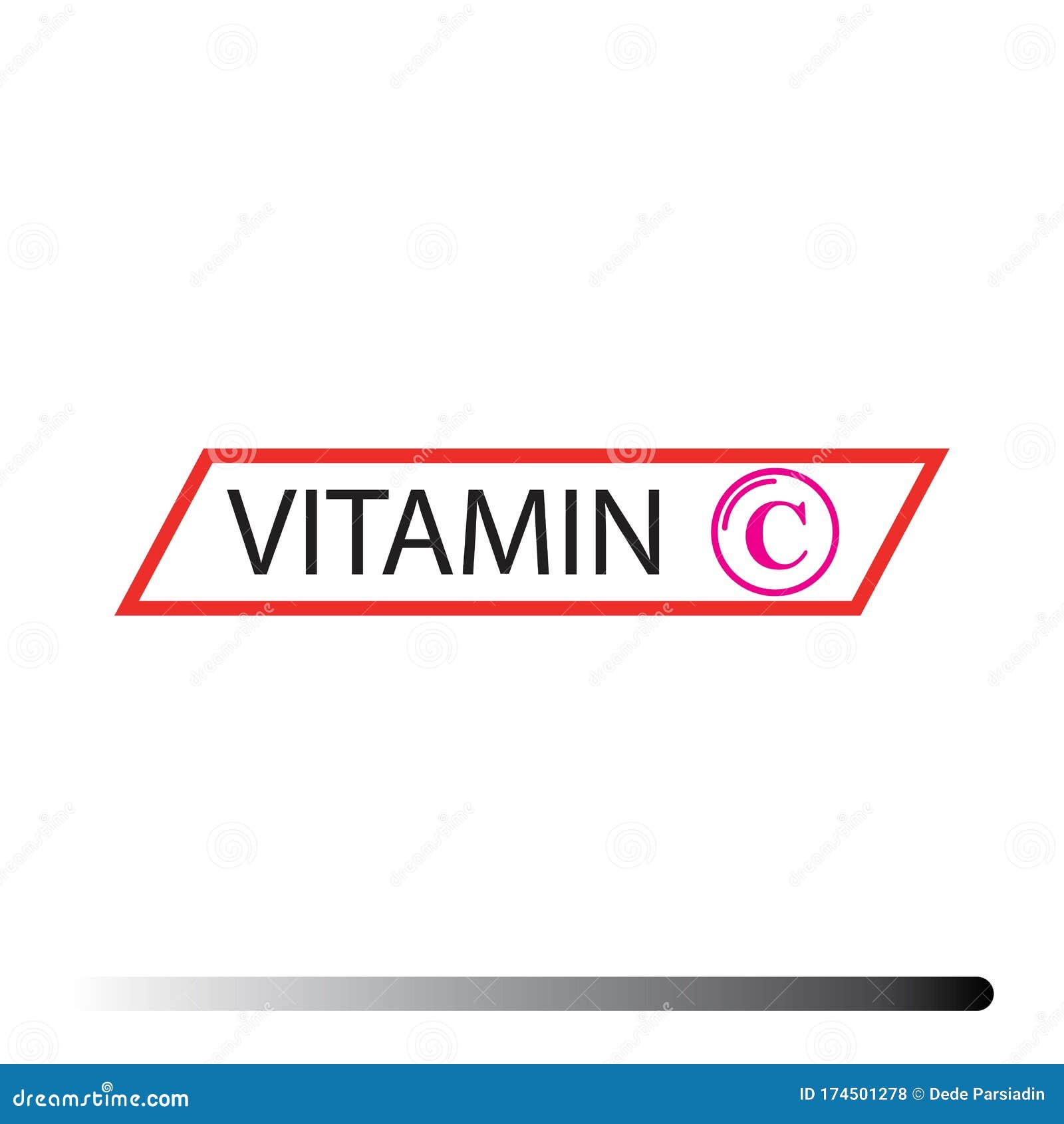 Vitamin C Icons Vector Illustration Design Template Stock Vector ...