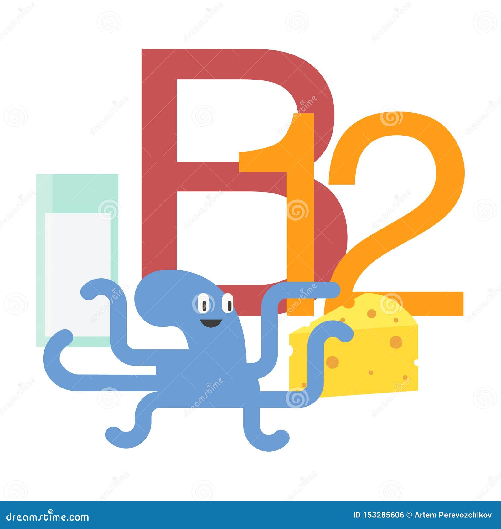 Vitamin Complex of Icons. Diet Infographic Poster Stock Vector ...