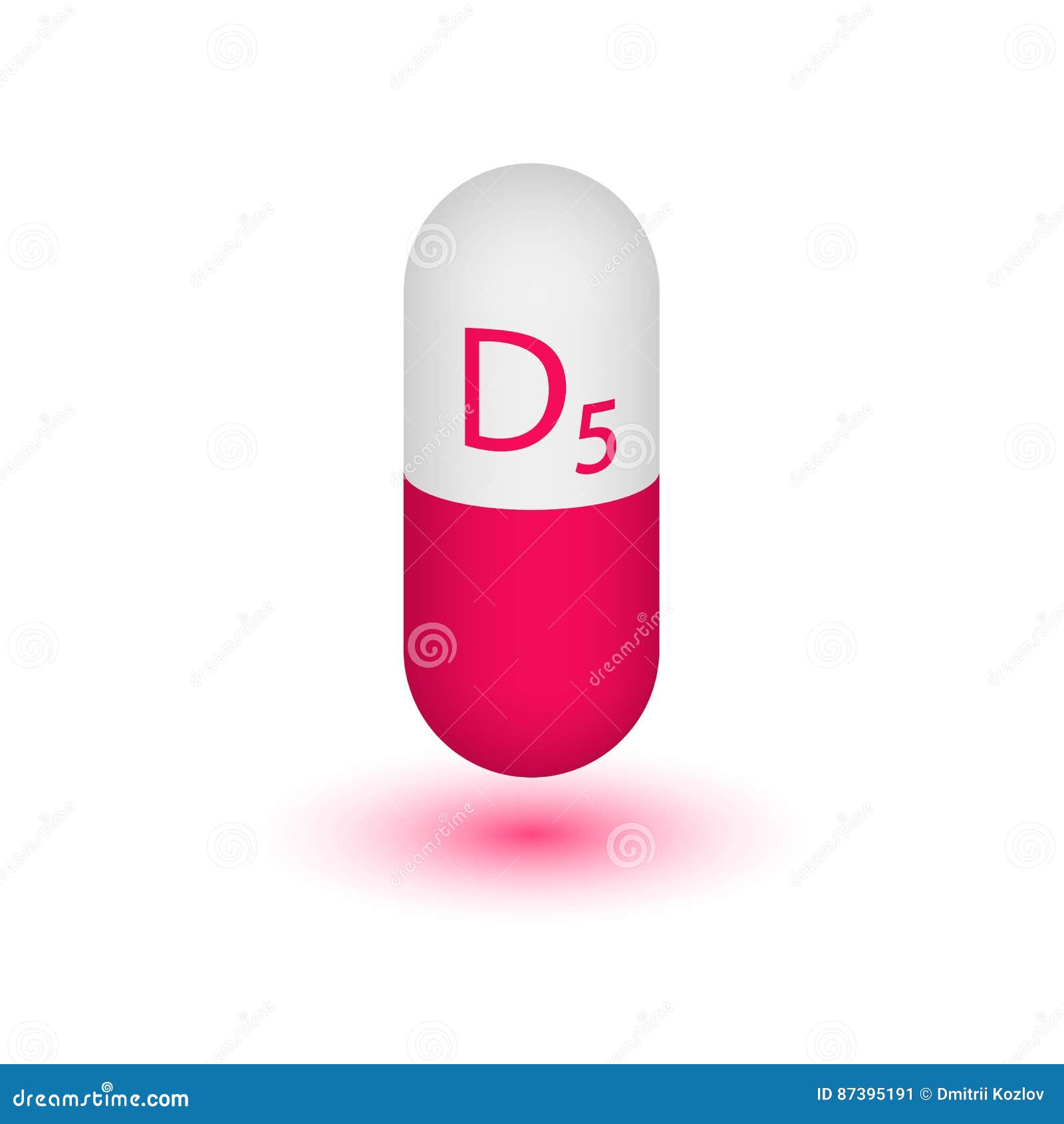 VITAMIN D5 the Element Design. Stock Vector - Illustration of pharmacy ...