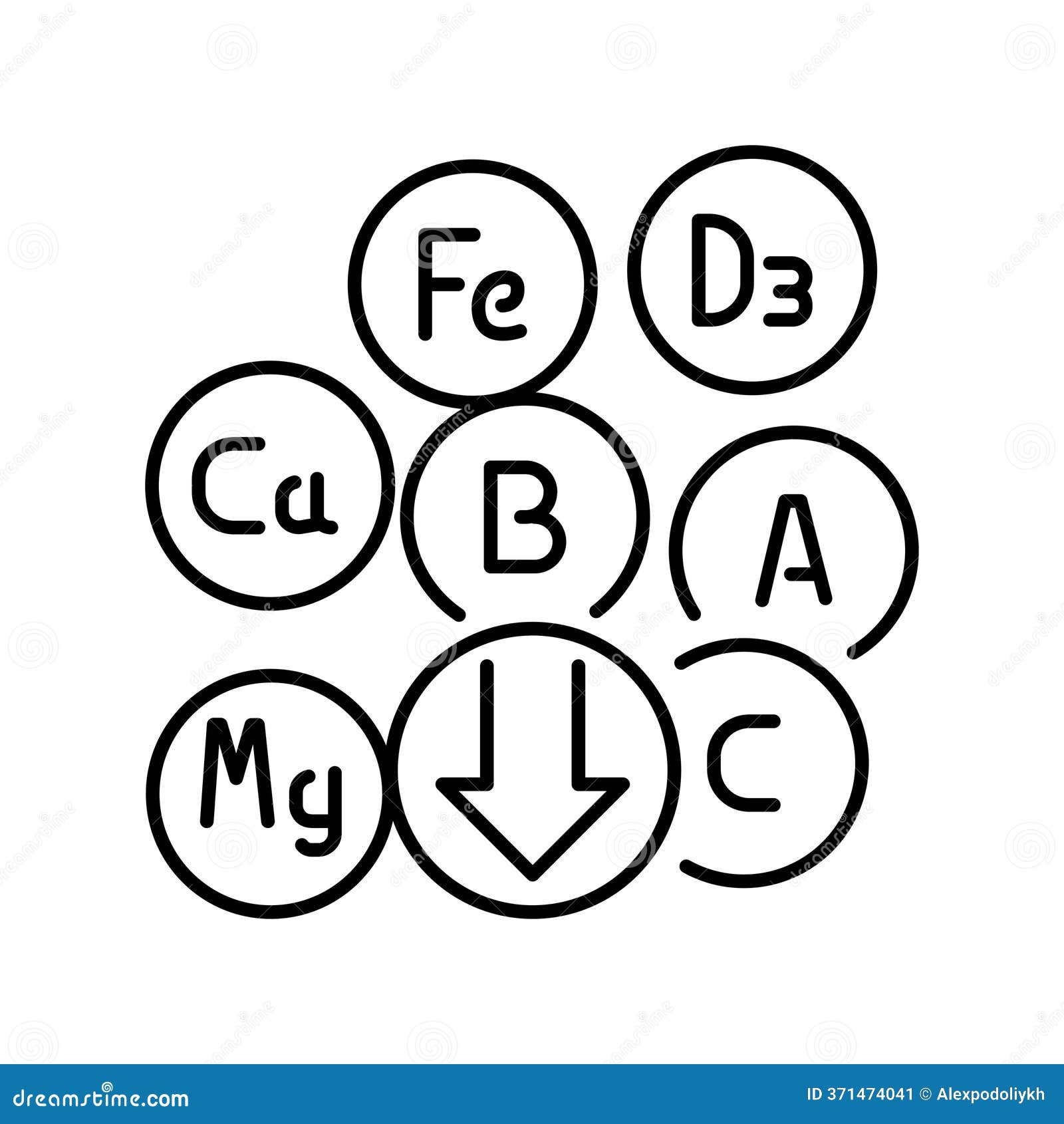 Vitamin D Deficiency. Symptoms And Diseases Cartoon Vector ...