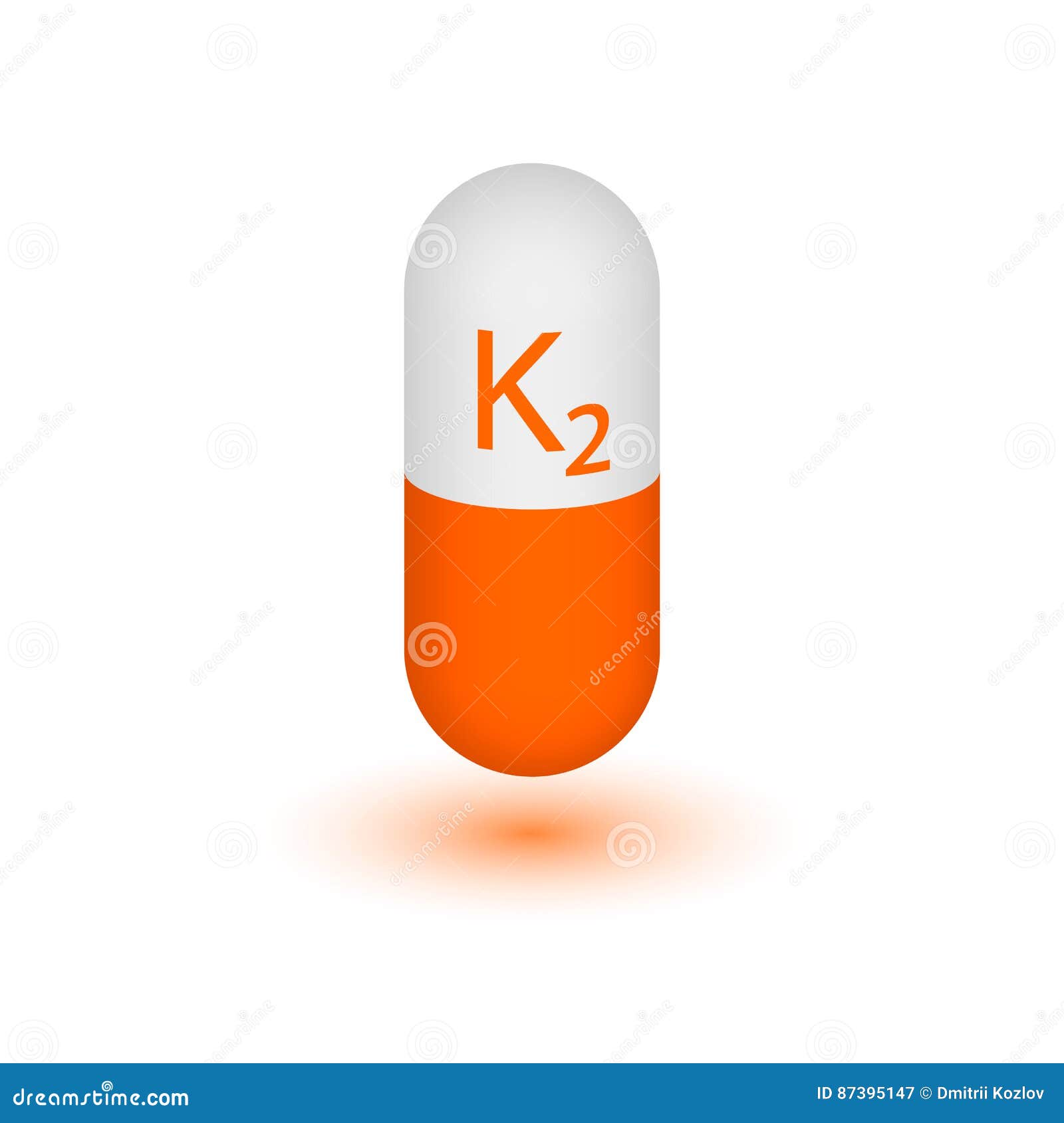 VITAMIN K2 stock vector. Illustration of research, healthy - 87395147