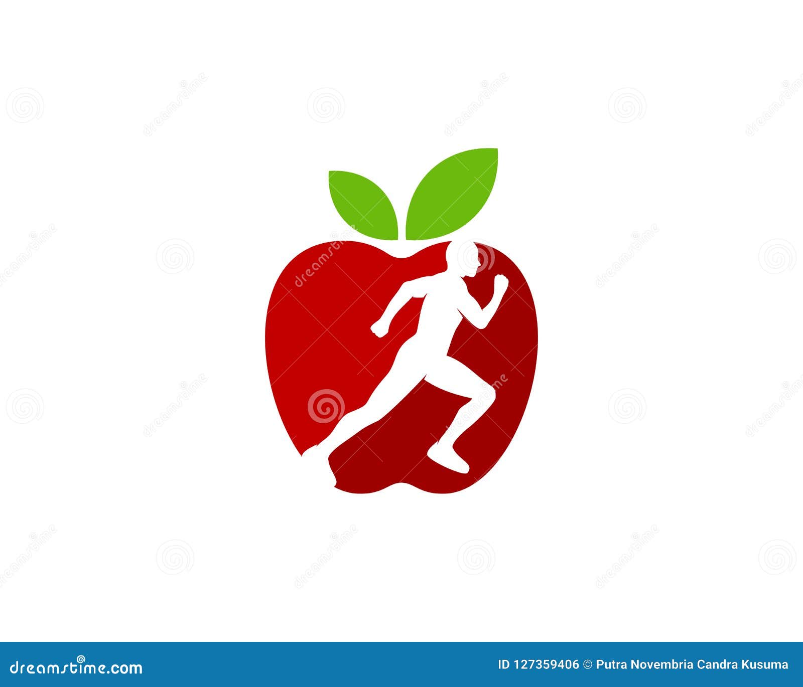 Vitamin Run Logo Icon Design Stock Illustration - Illustration of ...