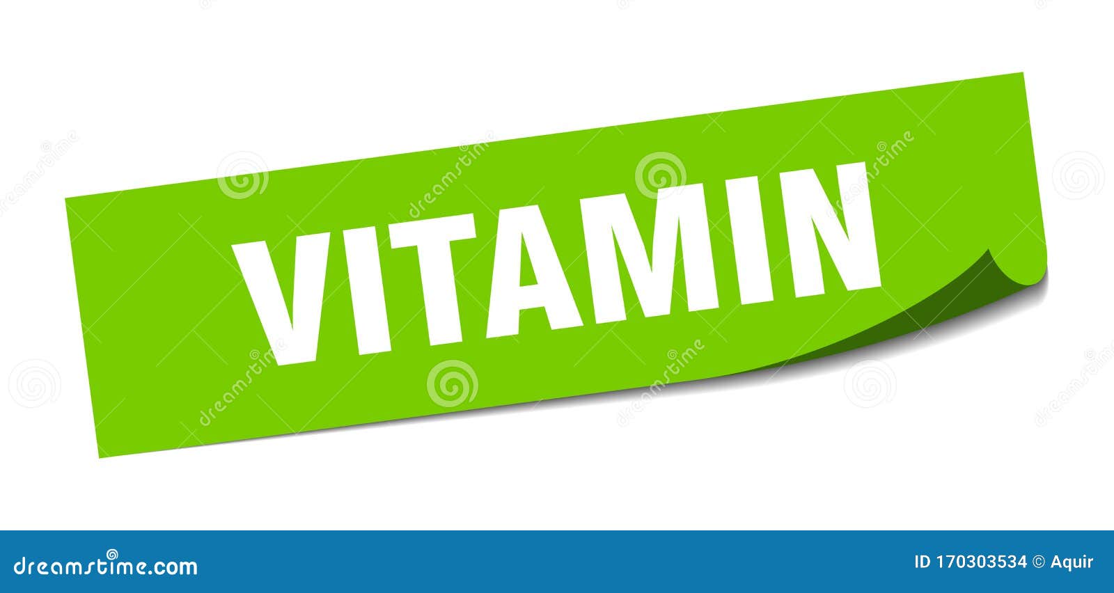 Vitamin Sticker. Vitamin Square Sign Stock Vector - Illustration of ...
