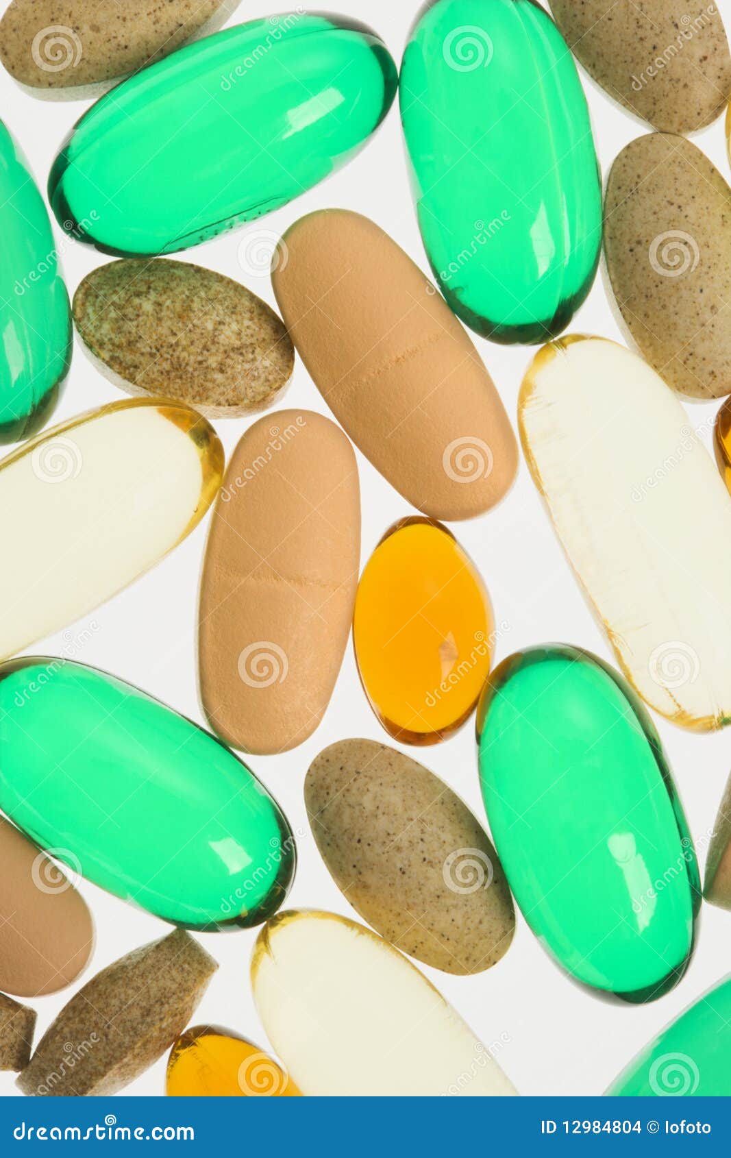 Vitamin Supplement Pills stock photo. Image of healthcare - 12984804