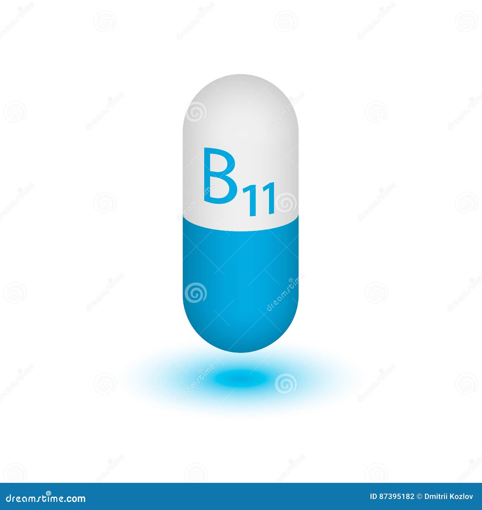 Vitamina B11 illustrazione vettoriale. Illustrazione di atomo - 87395182