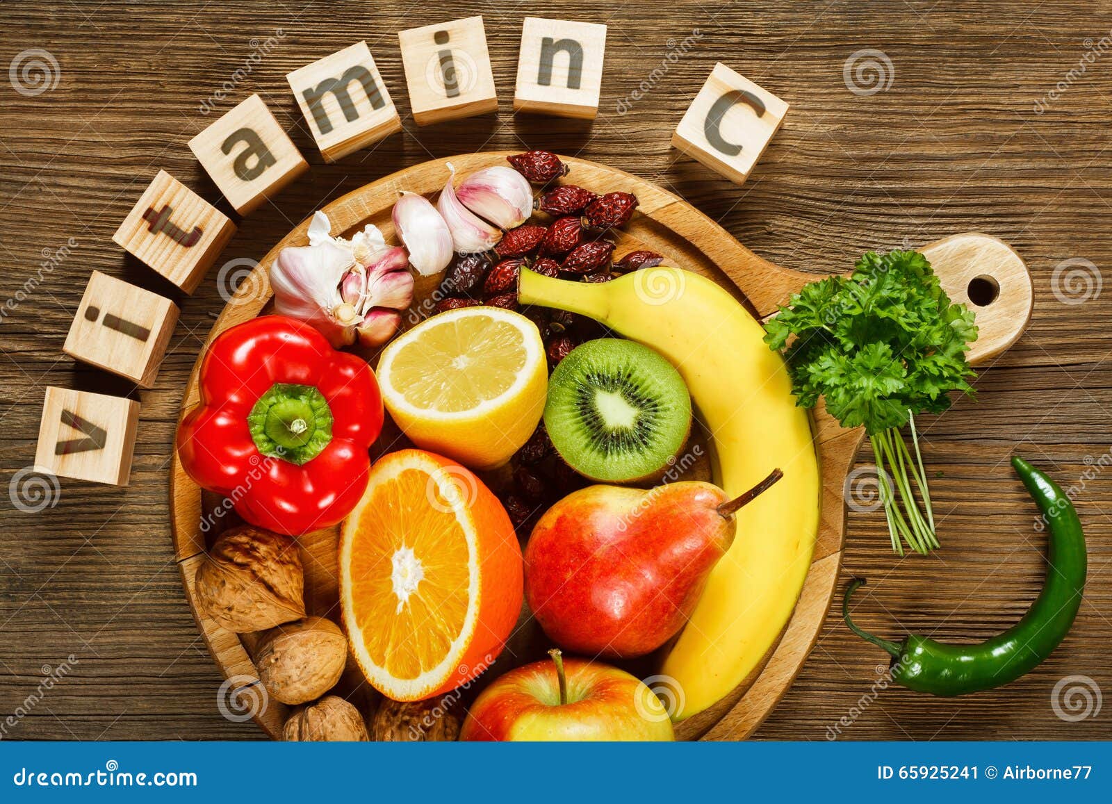 Vitamina C En Frutas Y Verduras Imagen de archivo - Imagen de productos ...