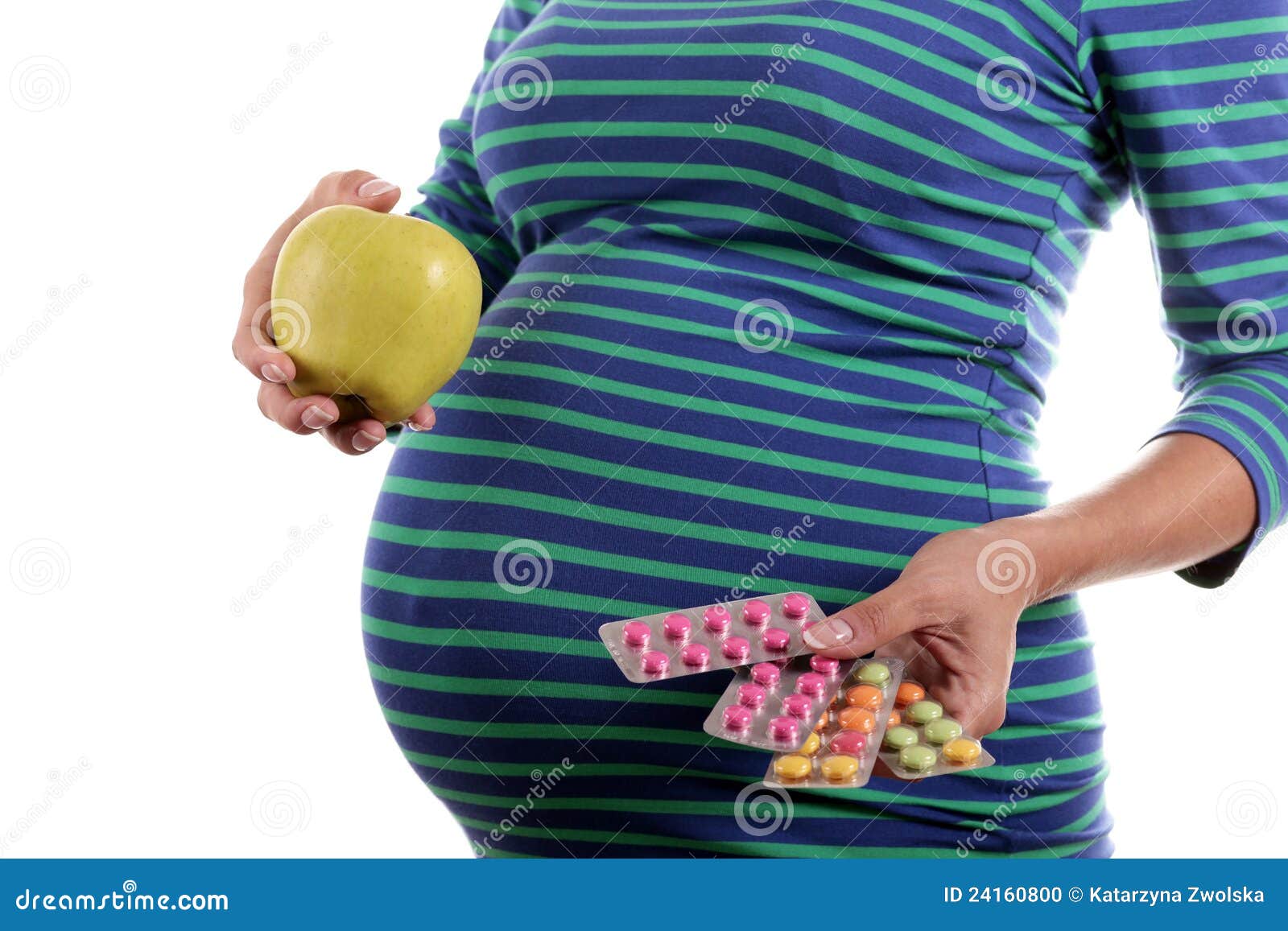 Vitaminas prenatales foto de archivo. Imagen de cuidado - 24160800