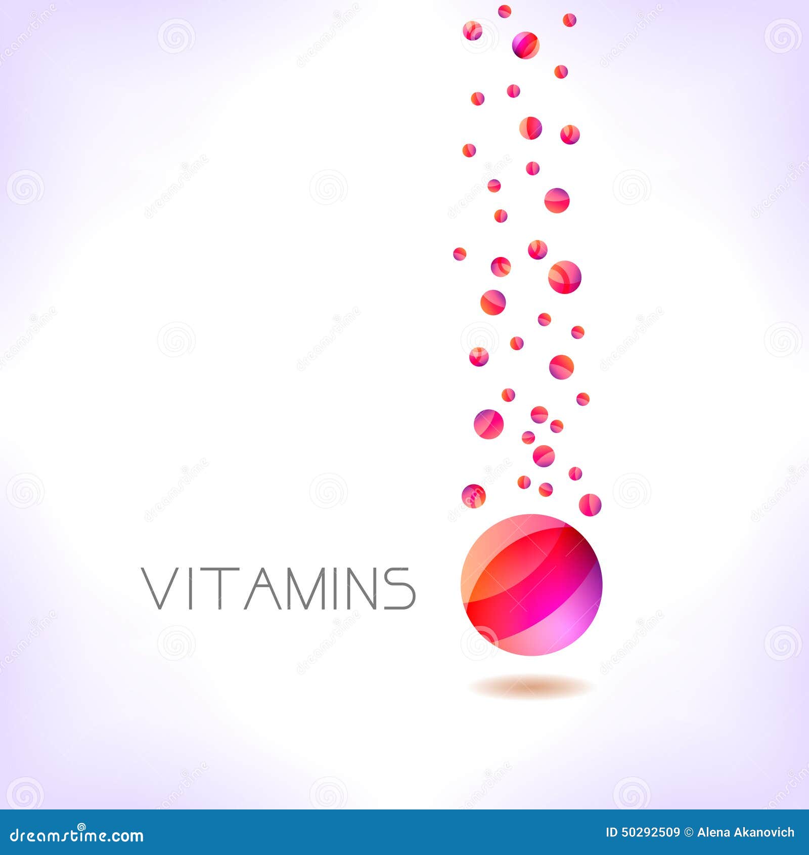 Vitamins. stock vector. Illustration of care, drop, design - 50292509