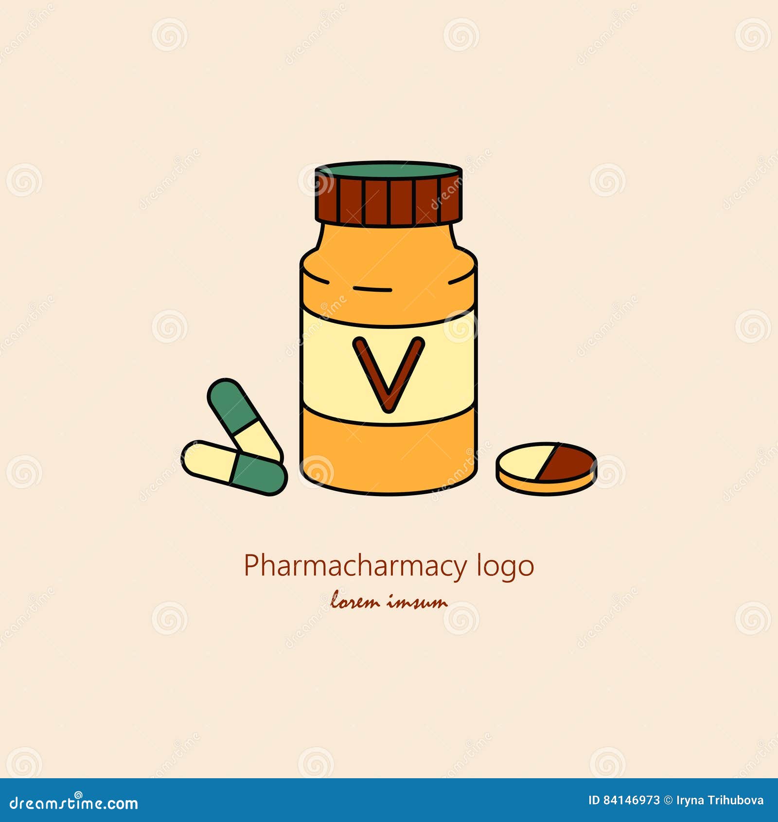 Vitamins Design, Vector Illustration Stock Vector - Illustration of ...
