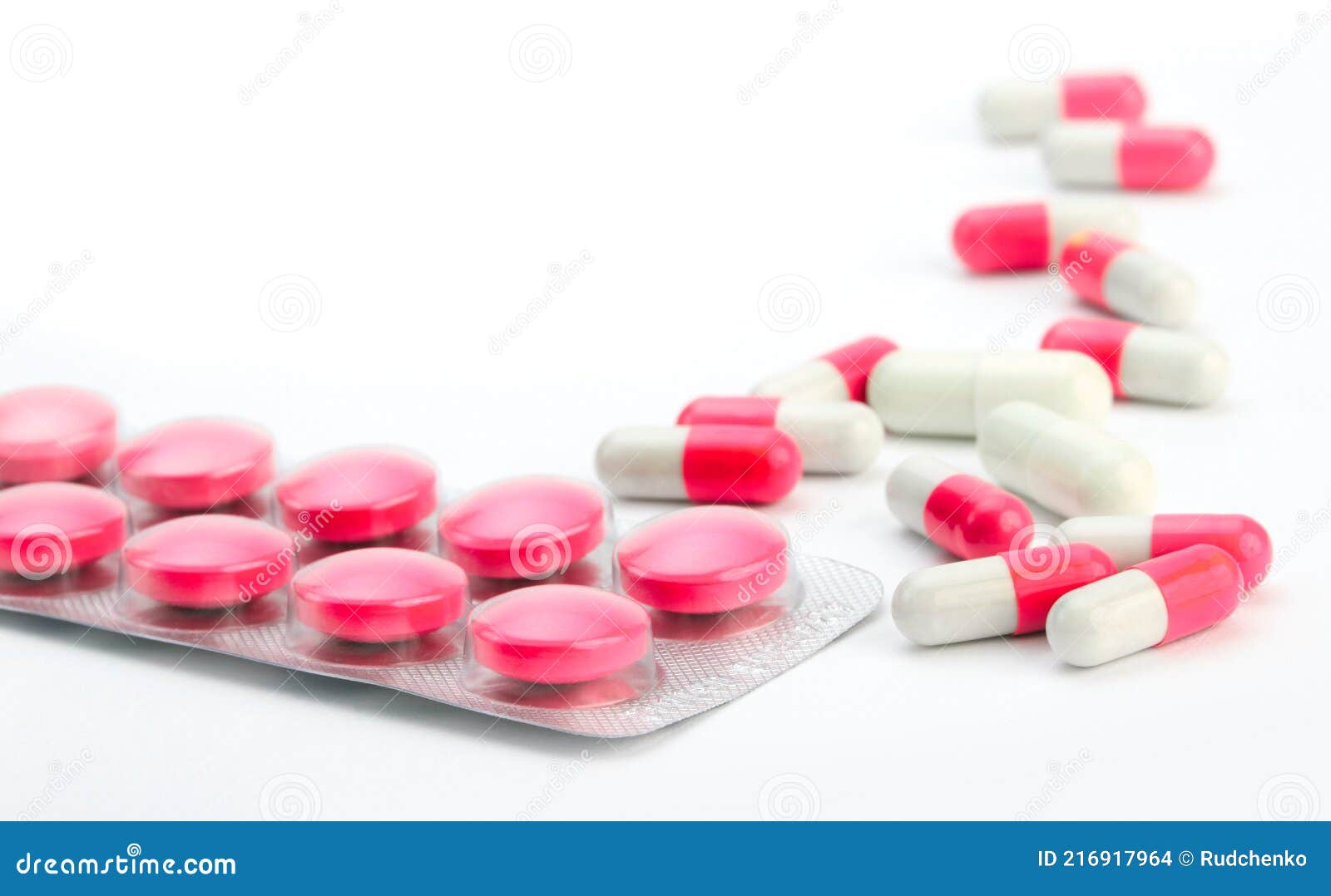 Vitamins, Pills and Tablets Stock Photo - Image of hospital, drugs ...
