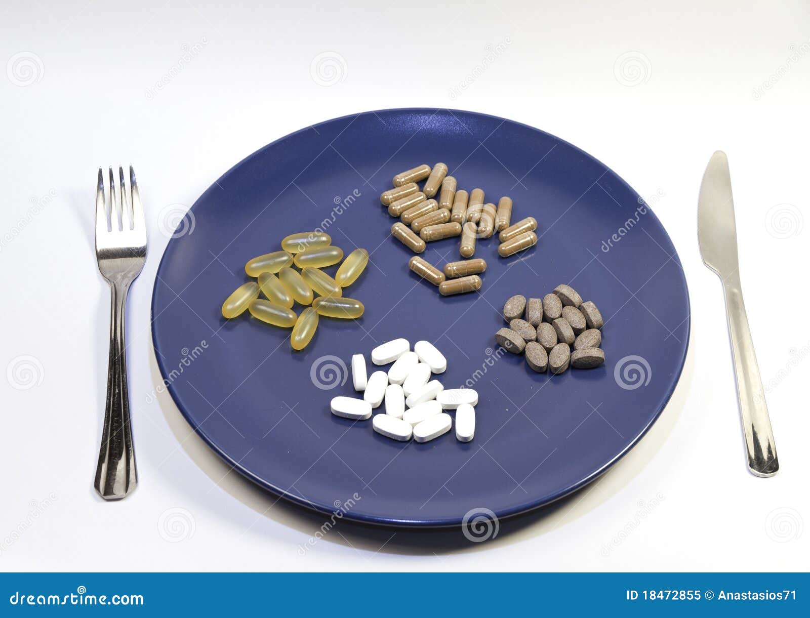 Vitamins and supplements stock image. Image of loose - 18472855