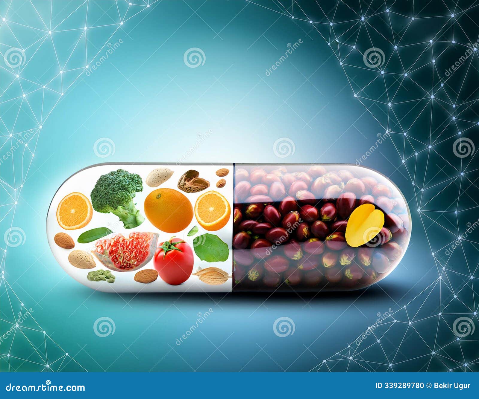 Vitamins Supplements Symbol Stock Illustration - Illustration of pill ...