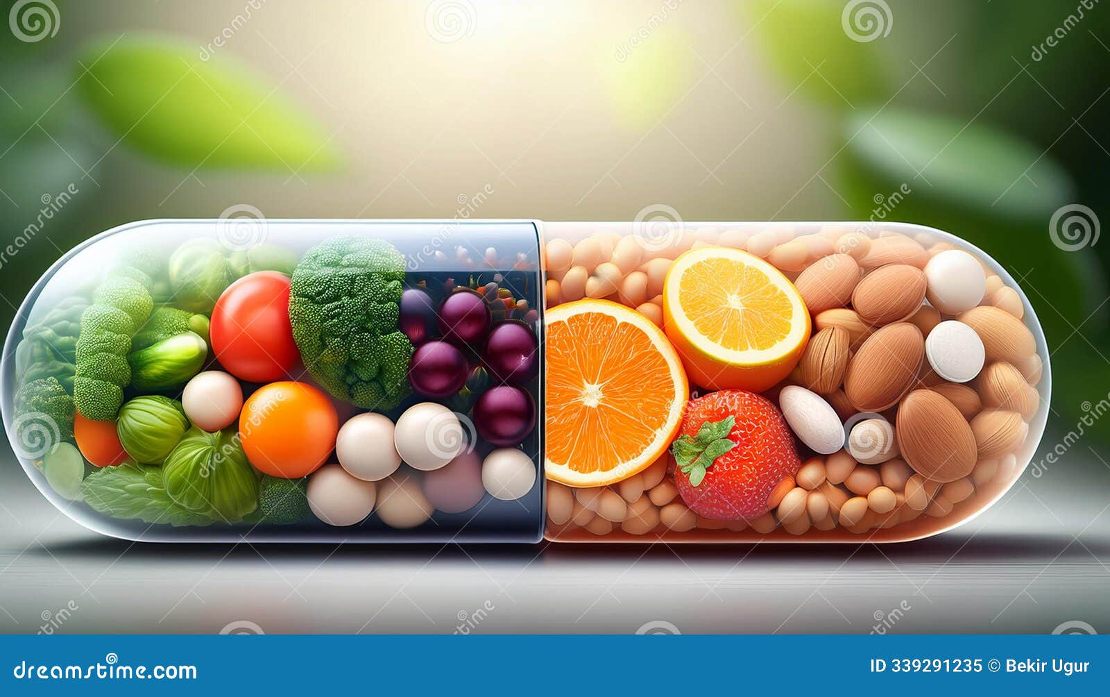 Vitamins Supplements Symbol Stock Illustration - Illustration of snack ...