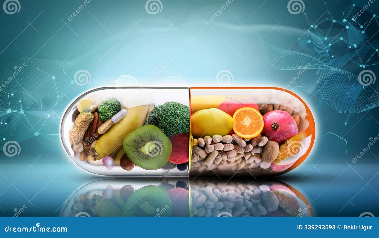 Vitamins Supplements Symbol Stock Illustration - Illustration of drink ...