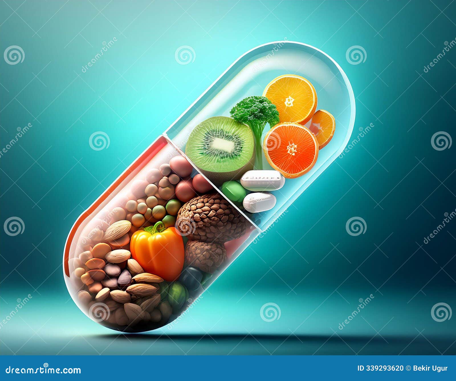 Vitamins Supplements Symbol Stock Illustration - Illustration of ...