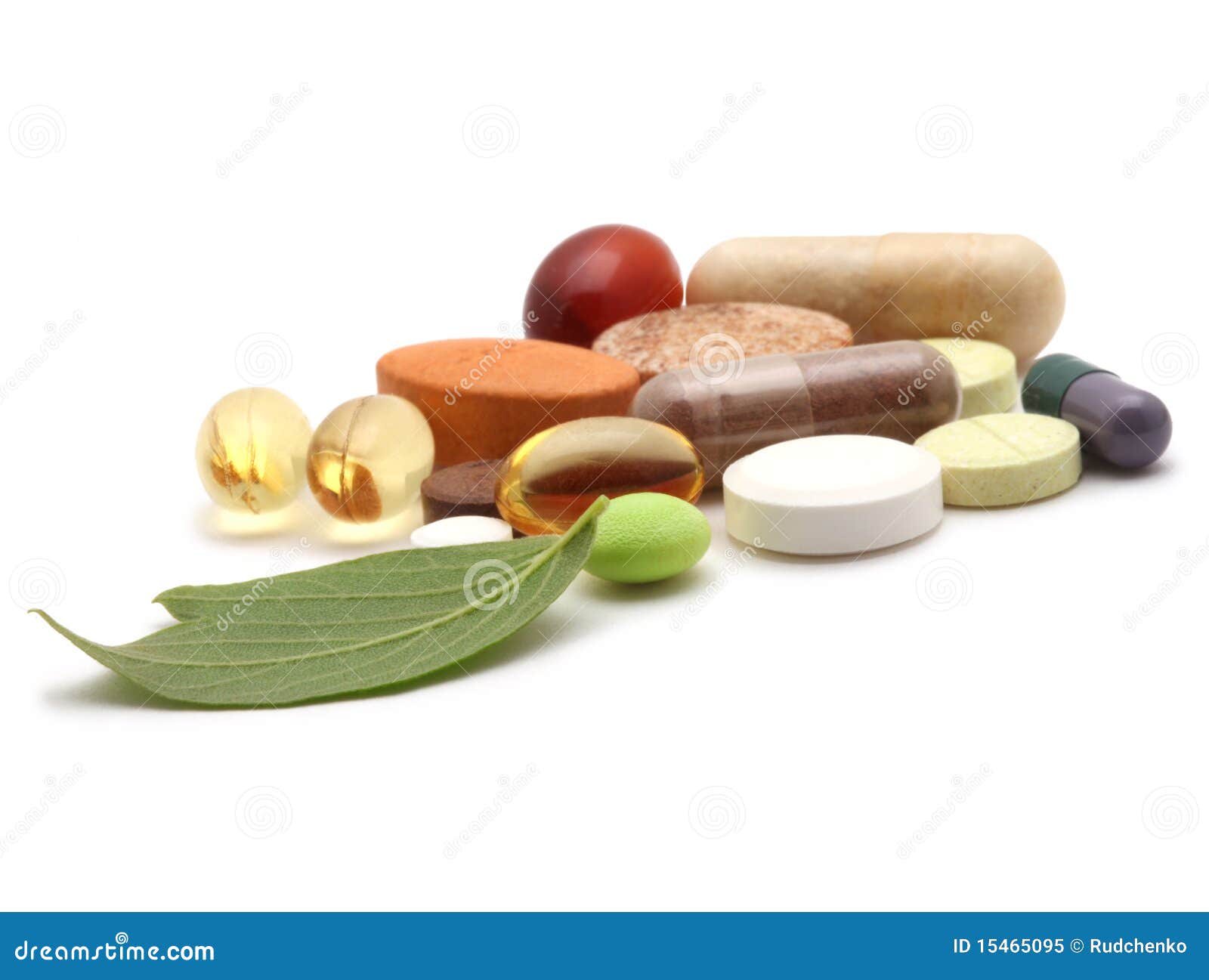 Vitamins, Tablets and Pills Stock Image - Image of overdose, macro ...