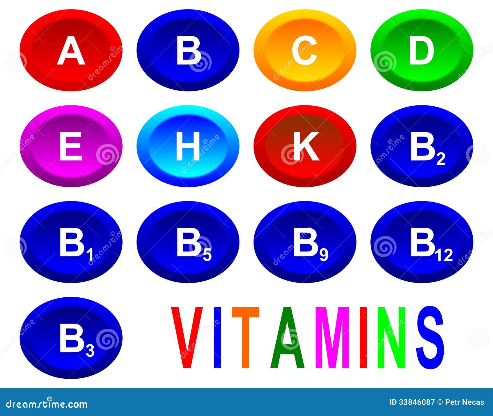 Vitamins stock illustration. Illustration of ideas, backgrounds - 33846087
