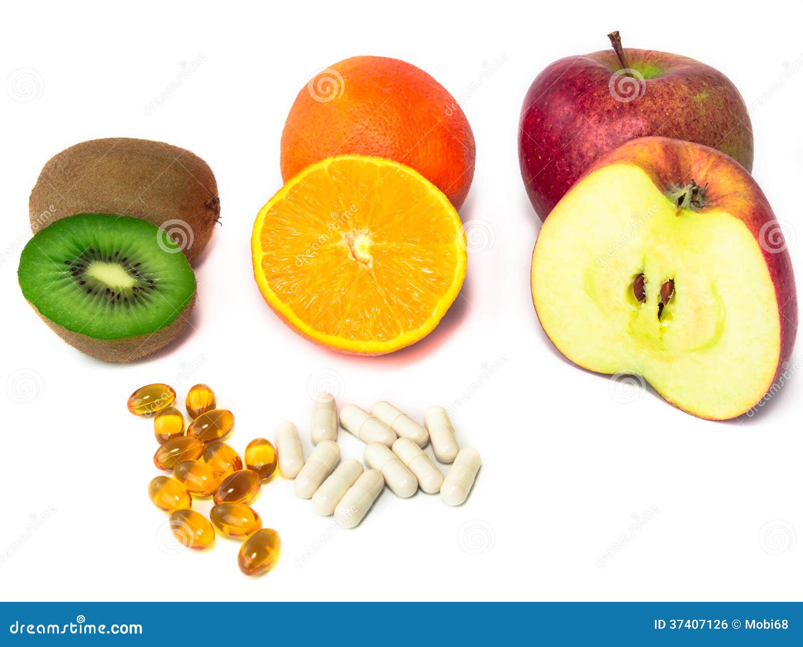 Vitamins stock photo. Image of apple, tasting, natural - 37407126