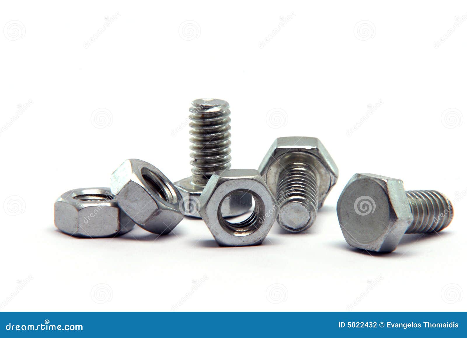 Viti e bulloni fotografia stock. Immagine di macro, scanalatura - 5022432