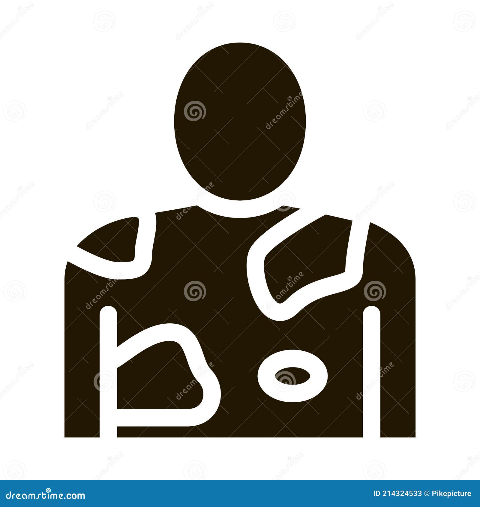 Vitiligo Icon. Trendy Flat Vector Vitiligo Icon On White Background ...